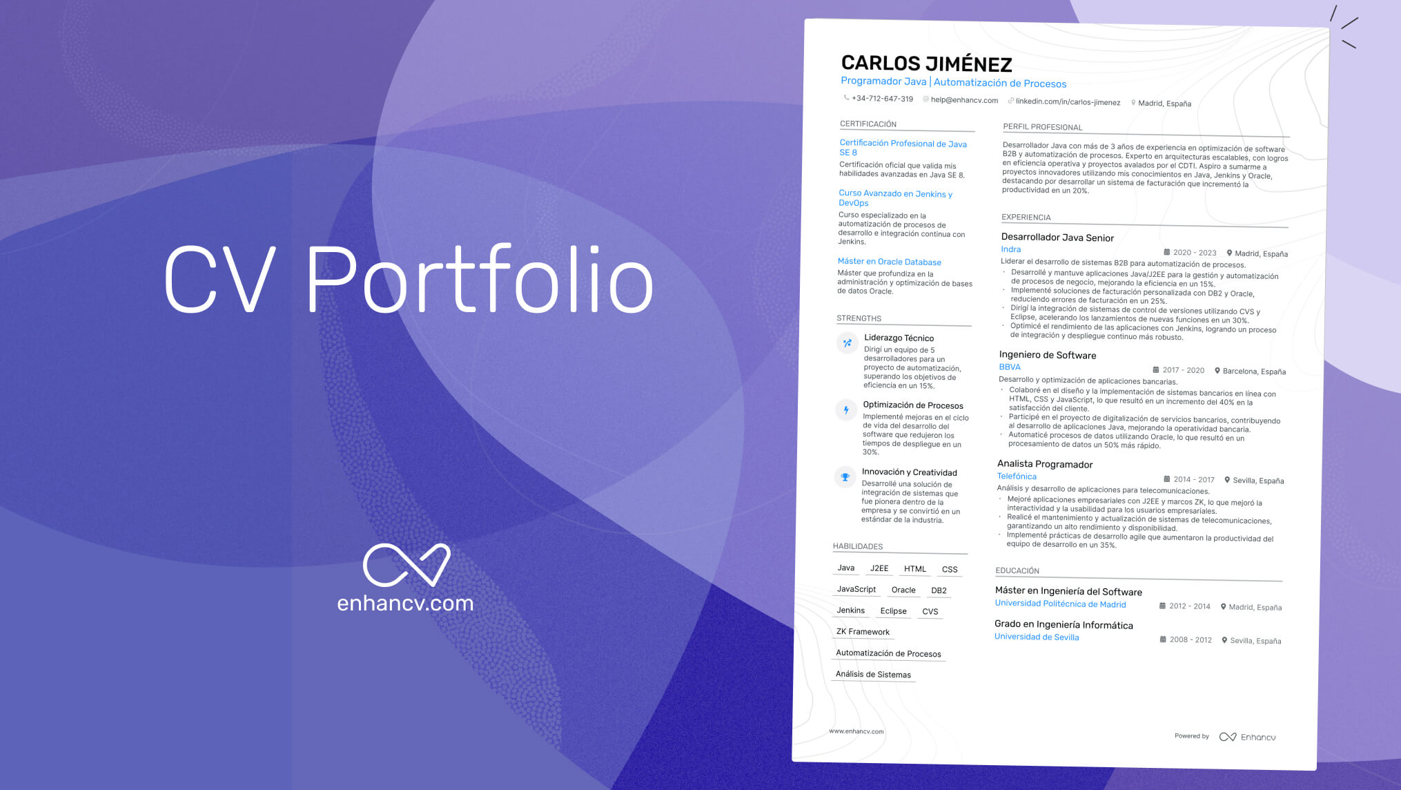 CV Portfolio: Guía Completa con Recomendaciones y Ejemplos Prácticos