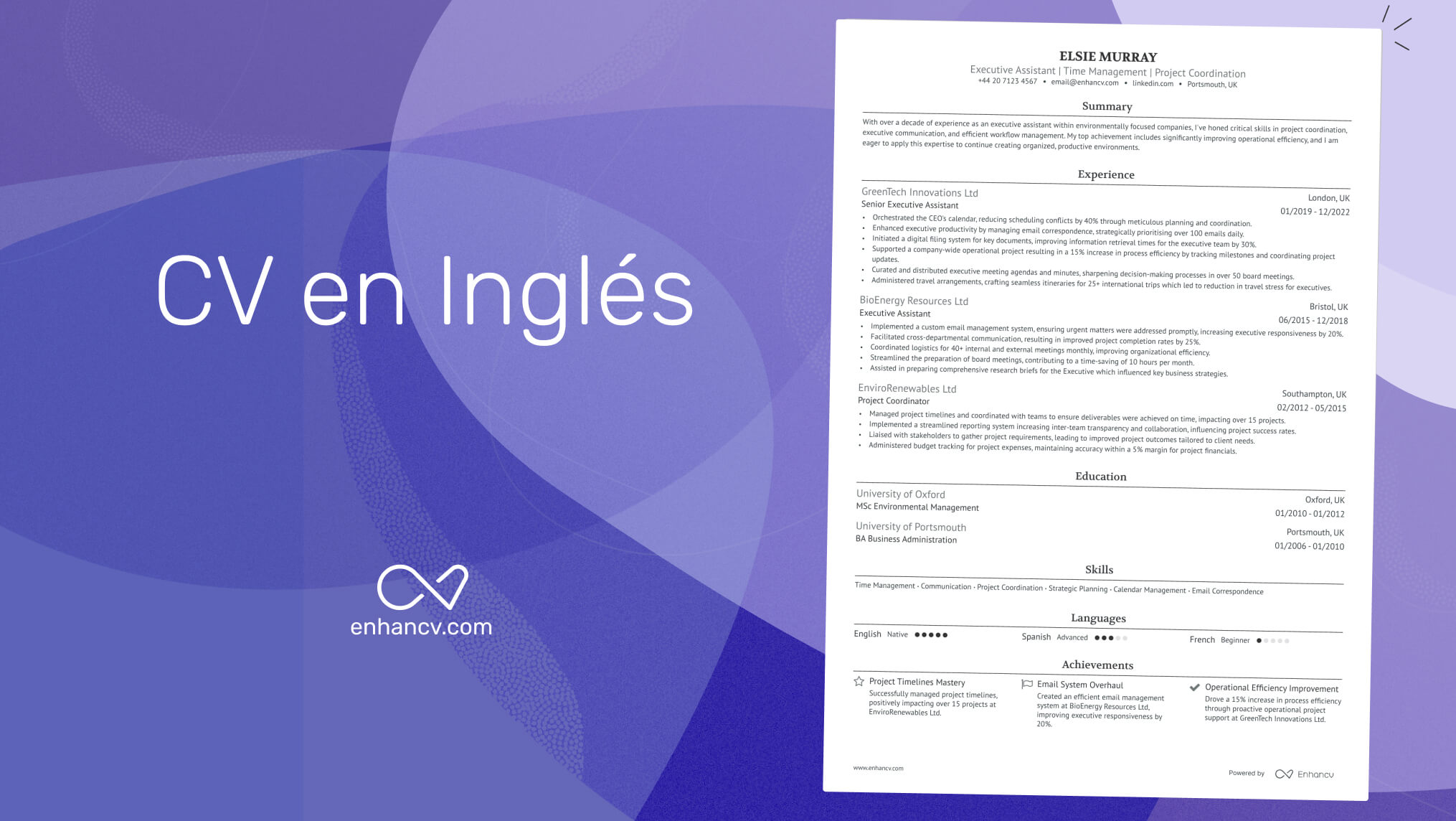 Outplacement Tips Para Escribir El Cv En Ingls Lhh Cómo Poner En El