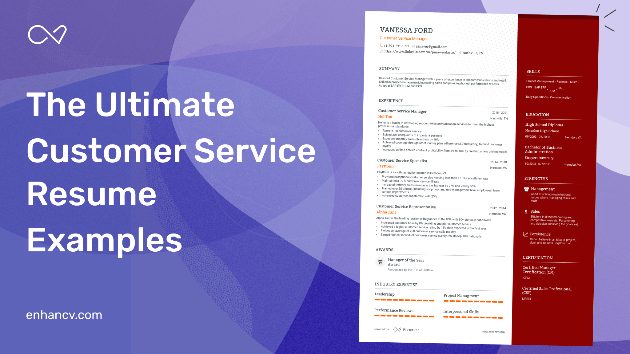 25 Customer Service Resume Examples & Guide for 2024