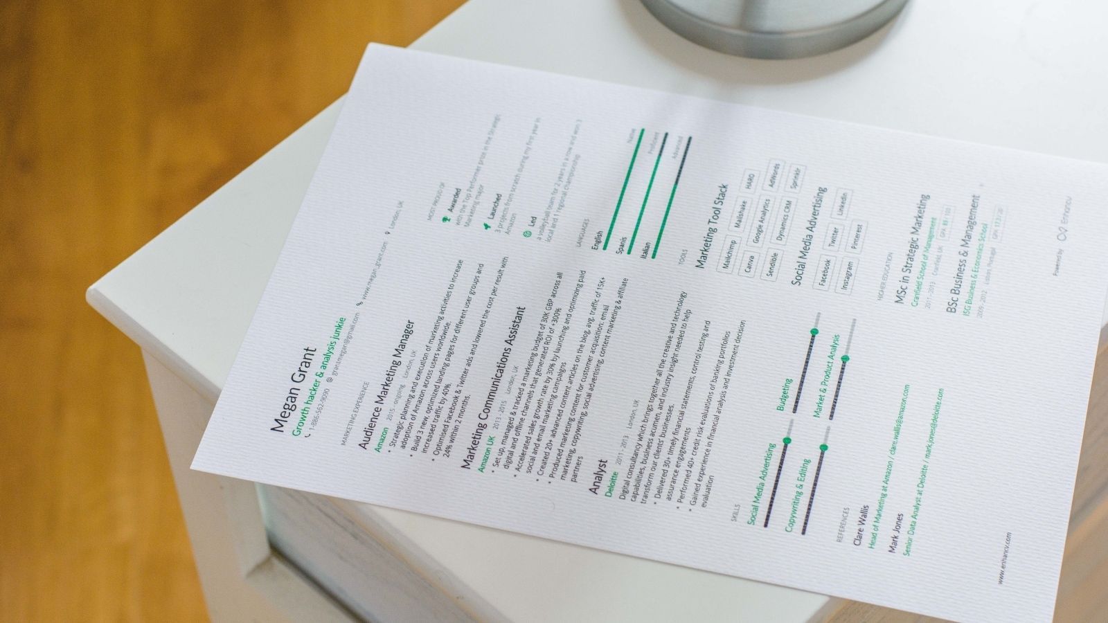 Part Time Job On Resume How To Include It Enhancv