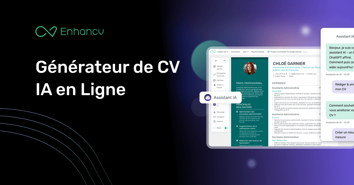 CV IA : Le Meilleur Générateur de CV avec IA (Rapide et Facile !)