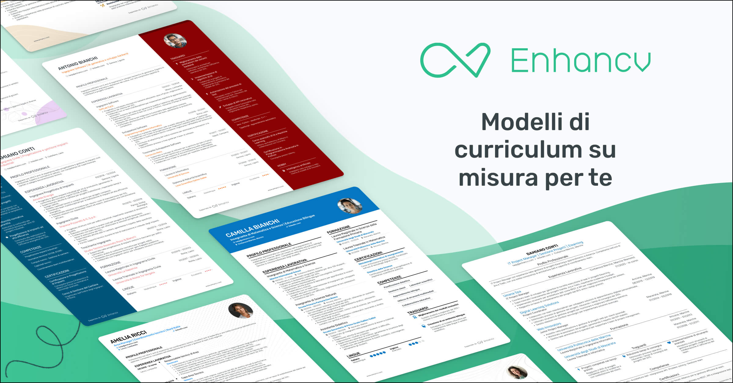40+ Modelli di Curriculum Vitae | Modello Curriculum Vitae Editabile ...