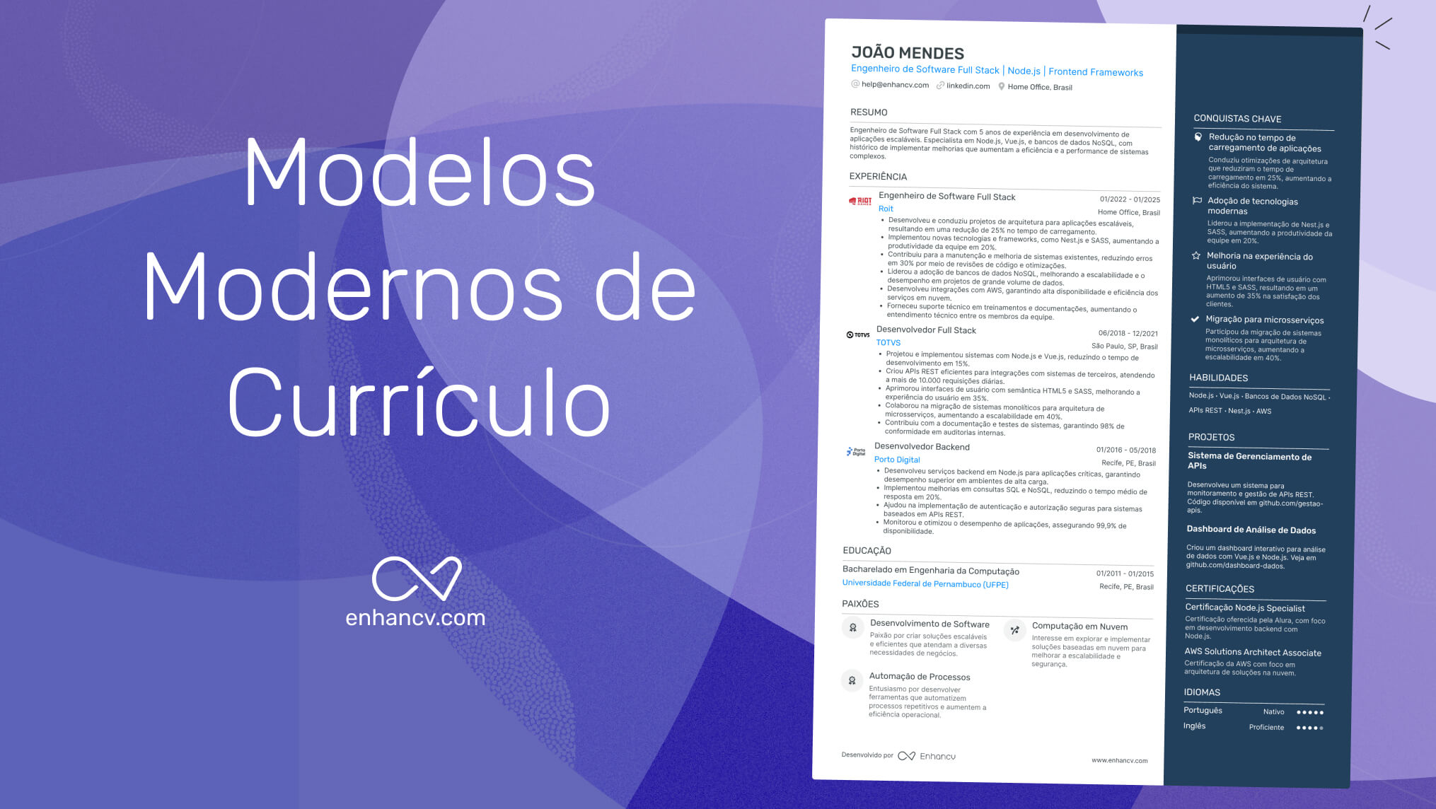 Currículo Moderno 2025: Modelos, Exemplos e Dicas para se Destacar