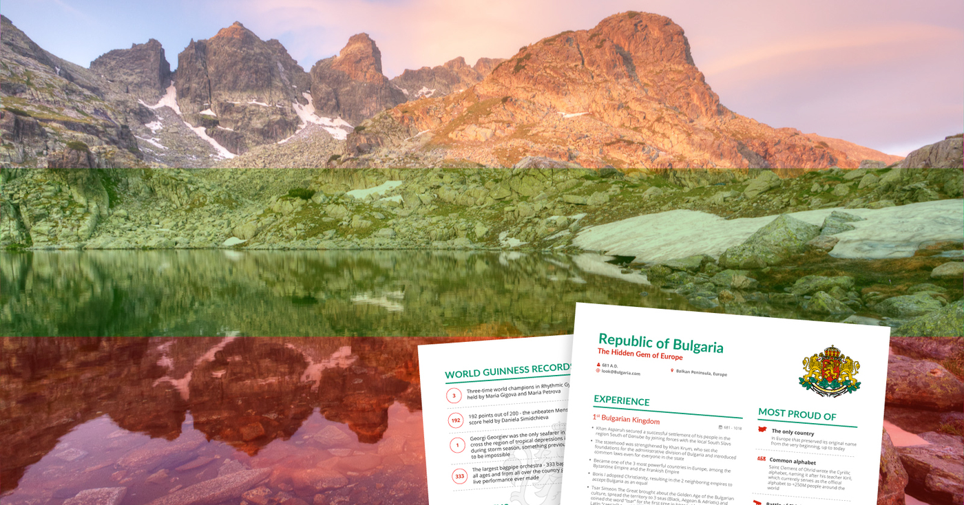 Bulgaria: a CV To Make You Proud | Enhancv