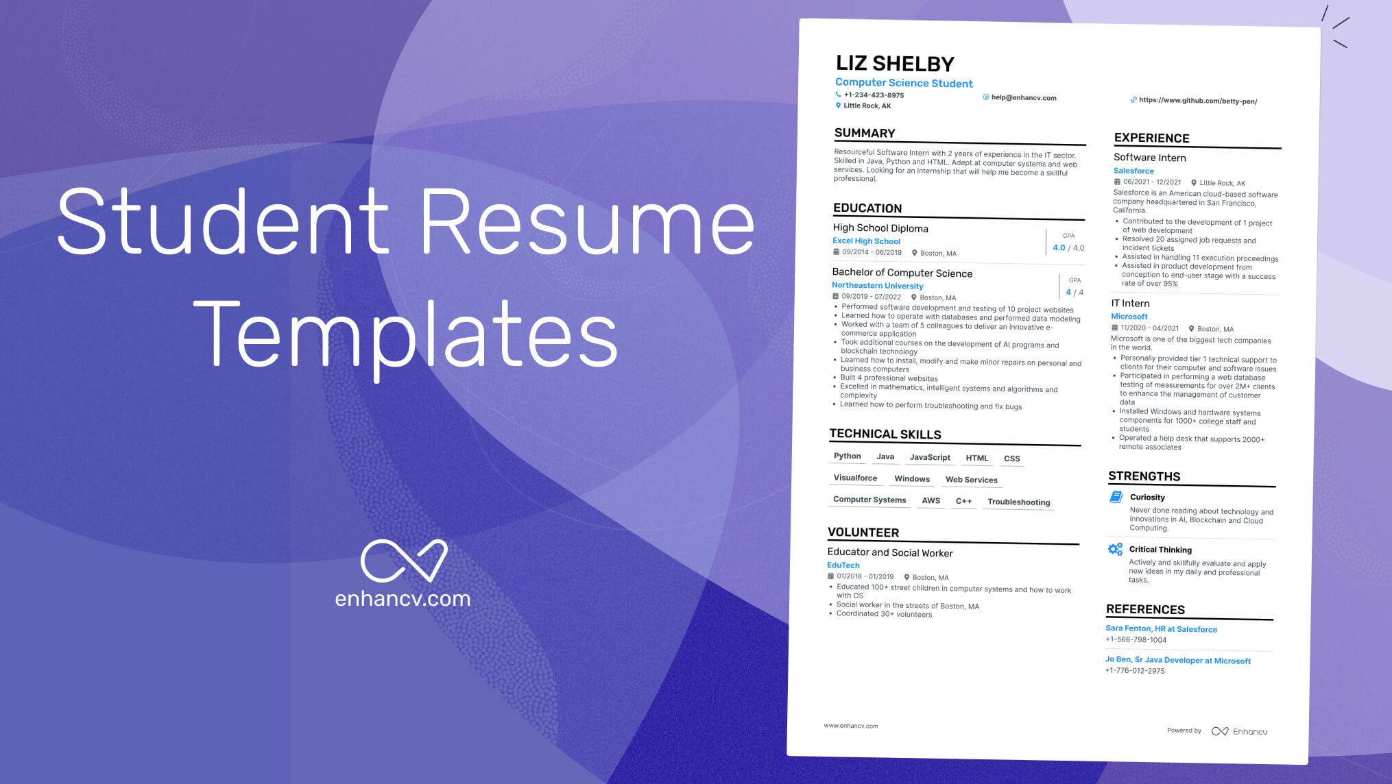 Student Resume 25+ Free Resume Templates For College Students