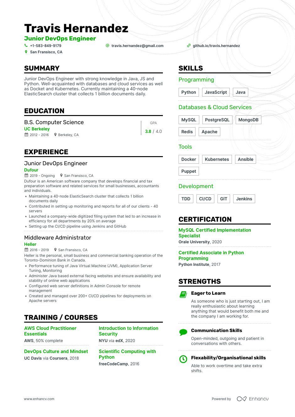 Devops Engineer Resume Examples & Guide for 2023 (Layout, Skills ...