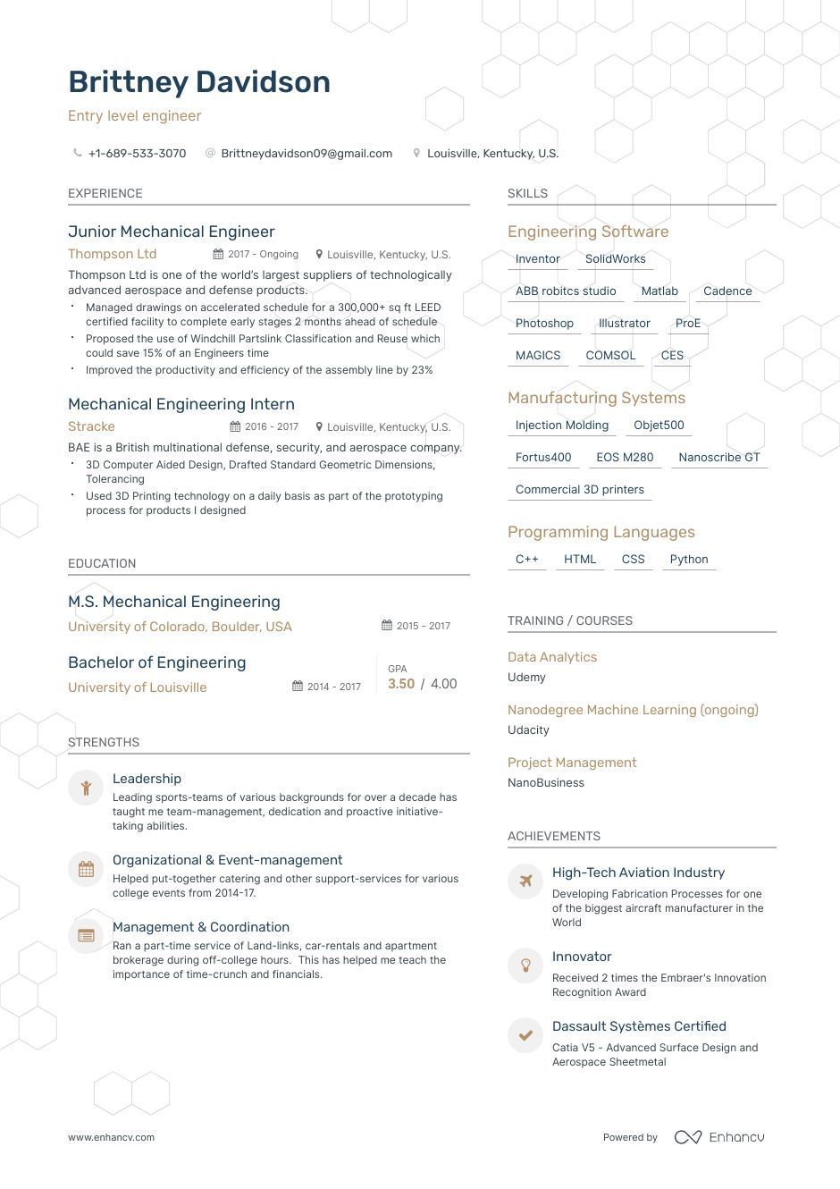20 Engineering Resume Examples For Every Field: These Templates Will ...