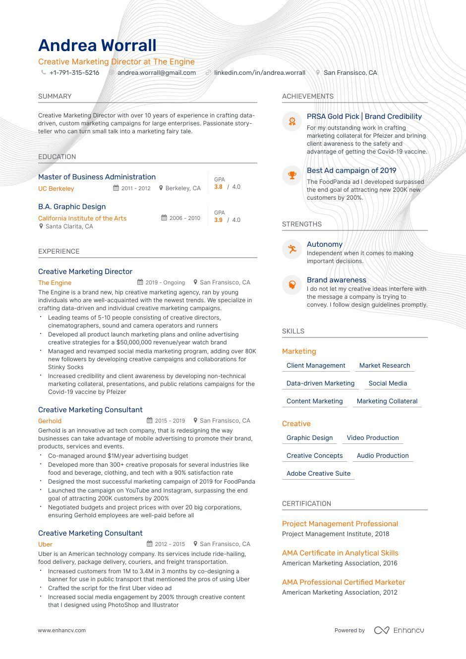 Marketing Director Resume Examples (Layout, Skills, Keywords & Job ...