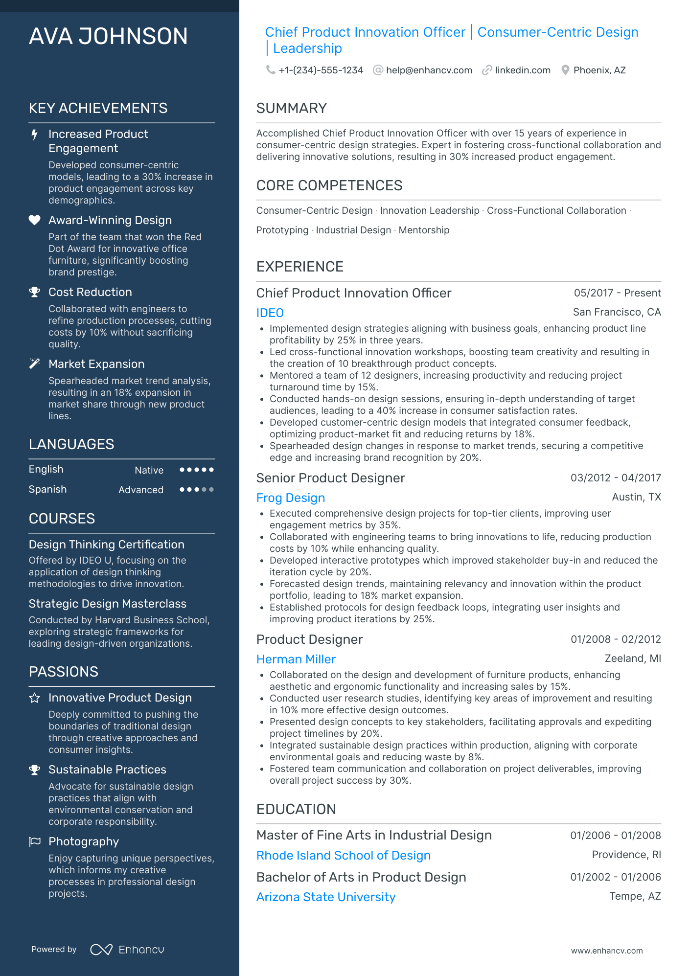 29 Chief Product Officer Resume Examples & Guide for 2026