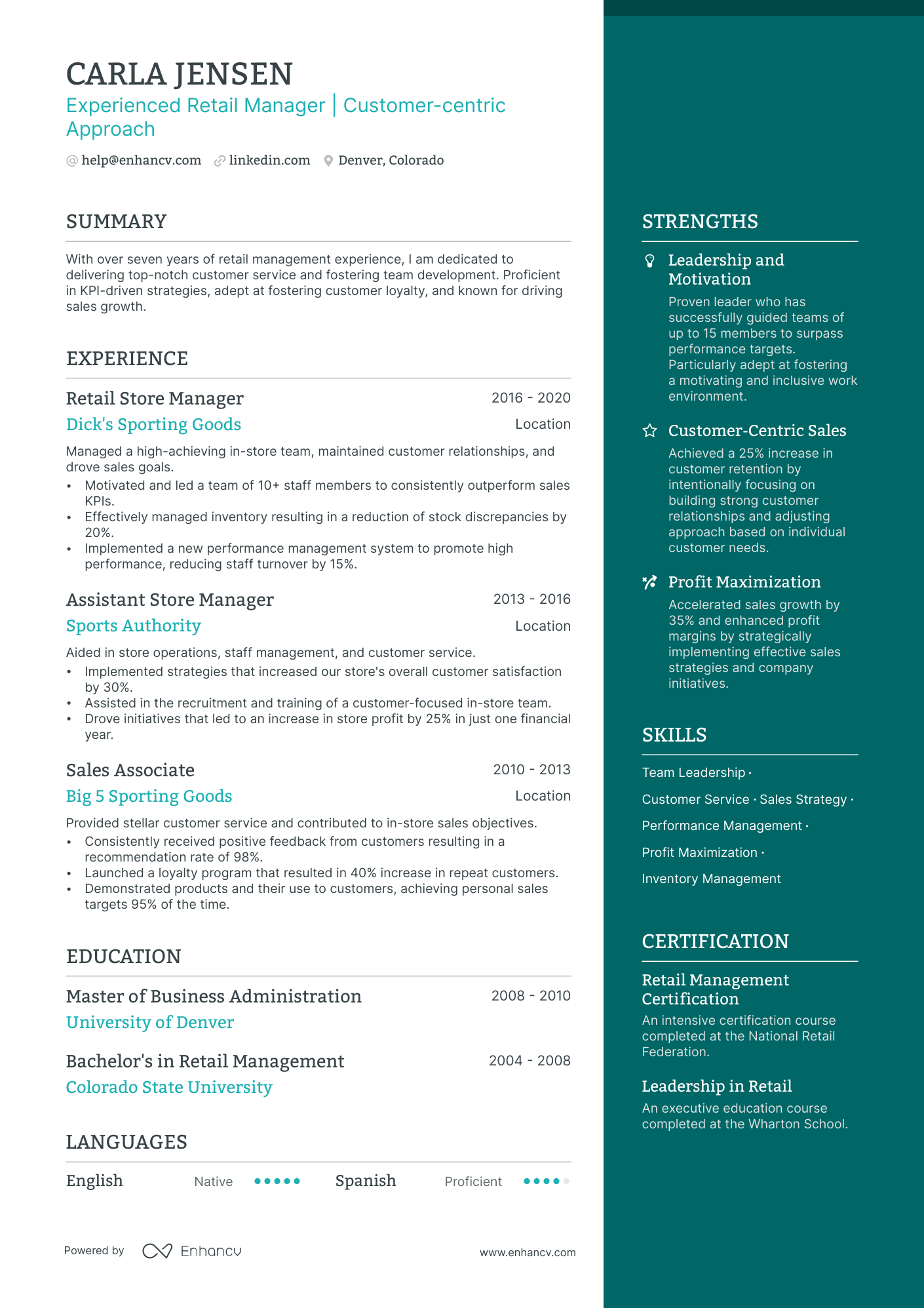 9 Assistant Manager Resume Examples & Guide for 2024