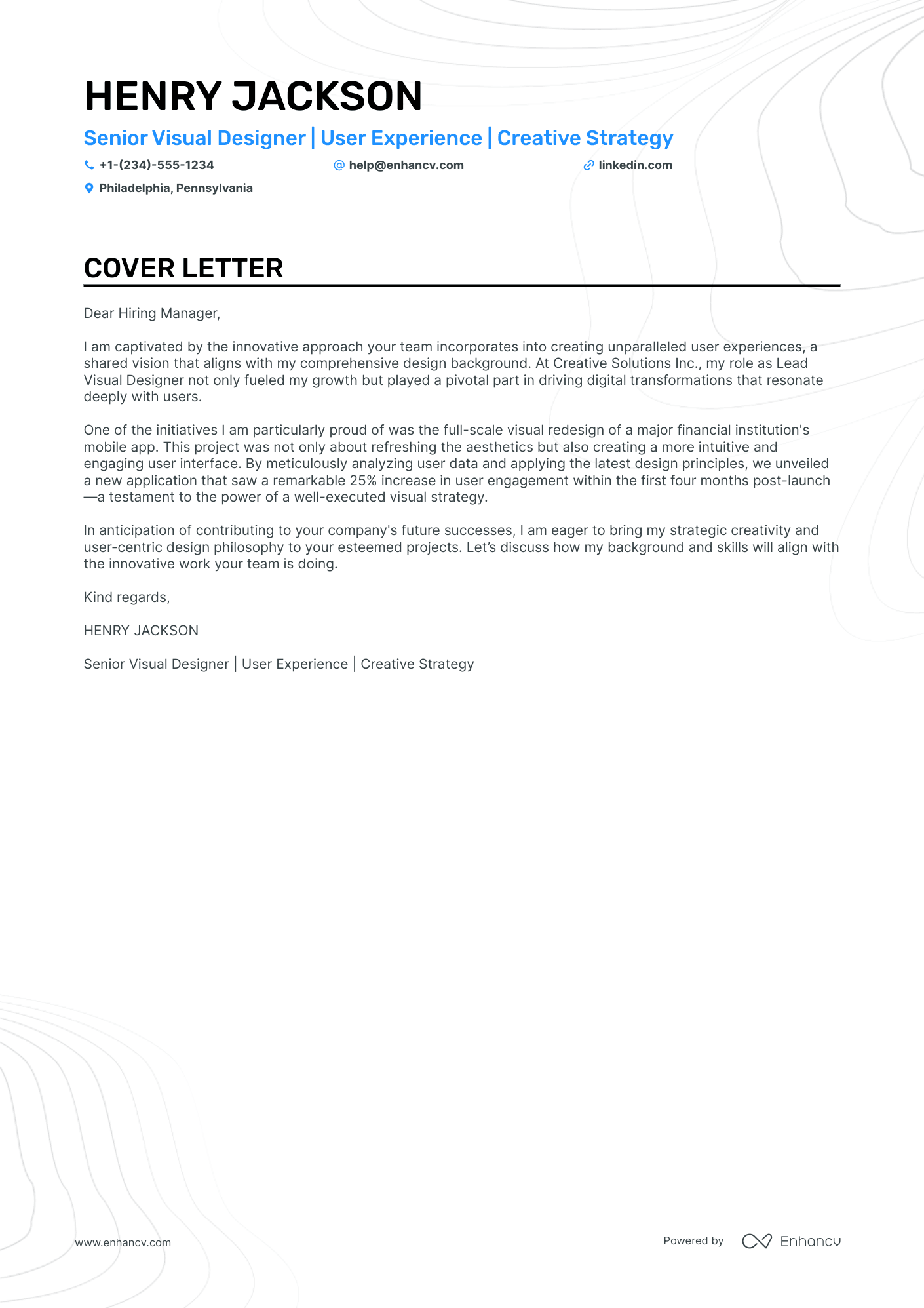 13 Professional Designer Cover Letter Examples for 2025