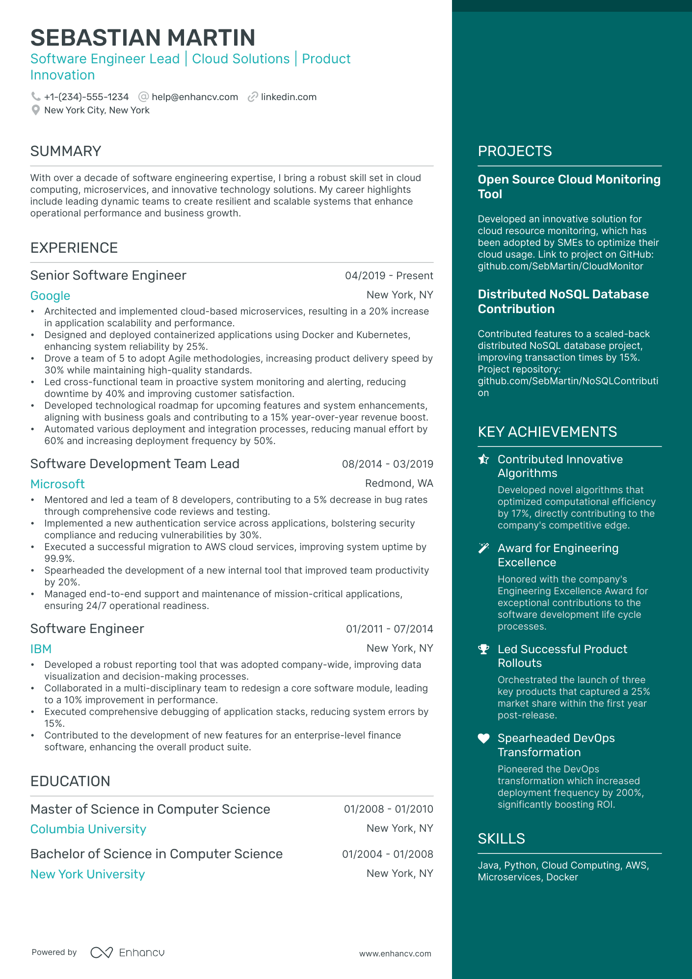 10 GCP Data Engineer Resume Examples & Guide for 2025