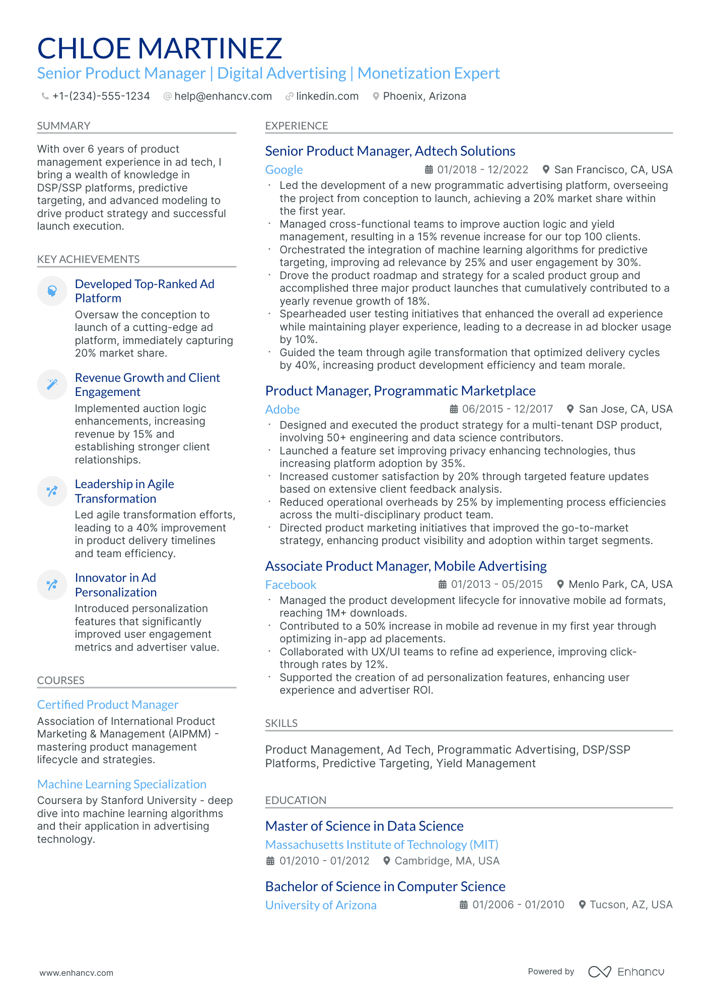 10 Principal Product Manager Resume Examples & Guide for 2026