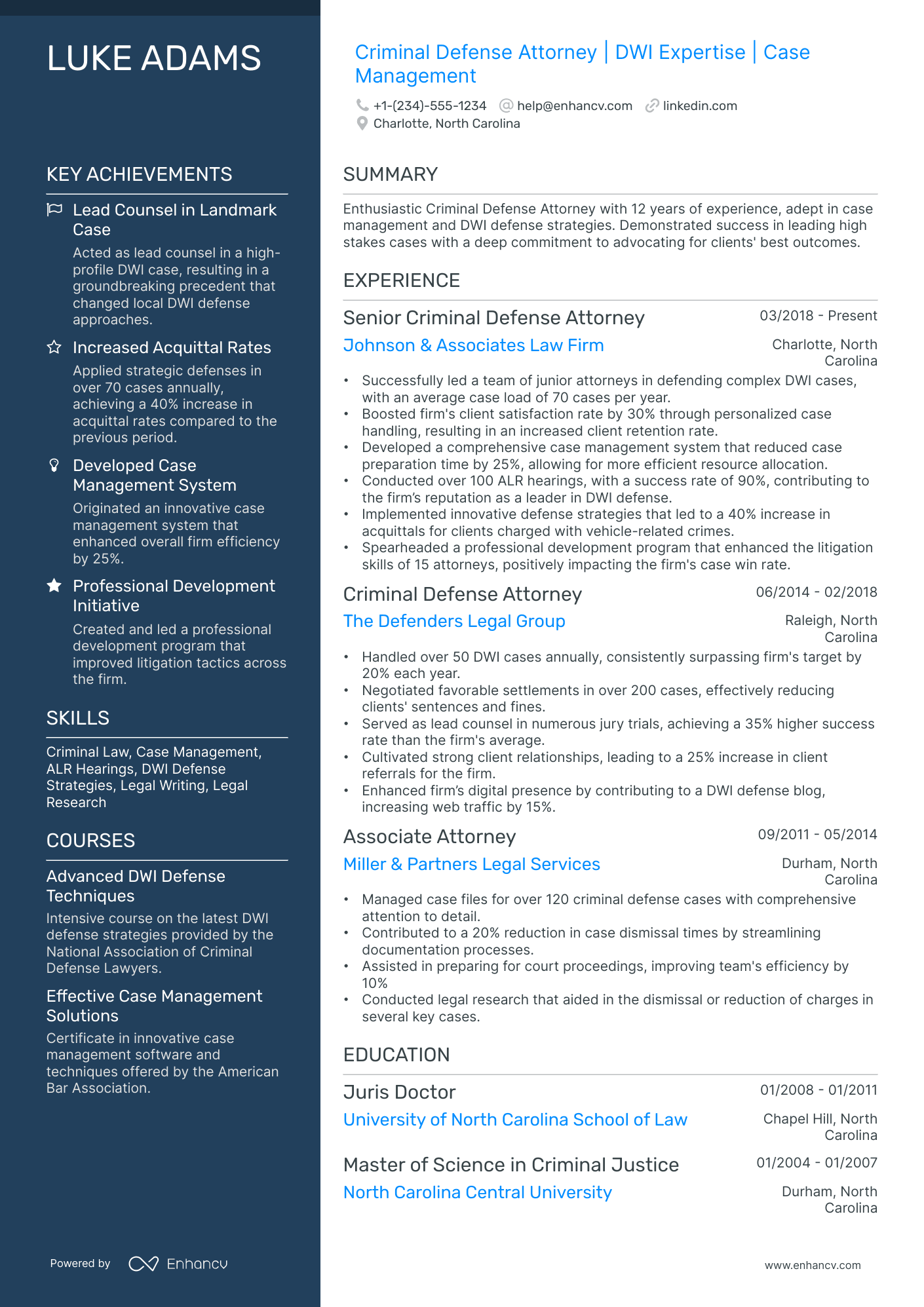 10 Criminal Lawyer Resume Examples & Guide for 2026