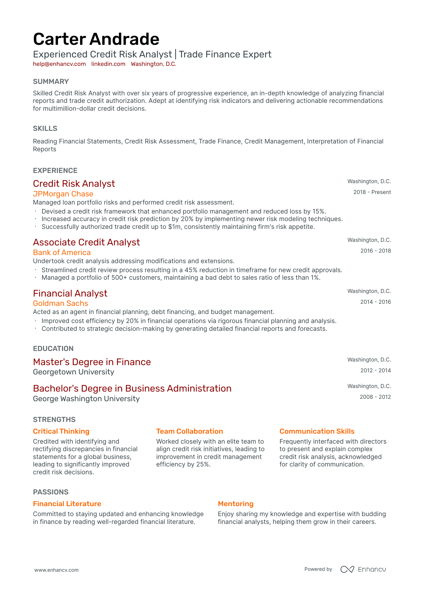 10 Credit Analyst Resume Examples & Guide for 2026