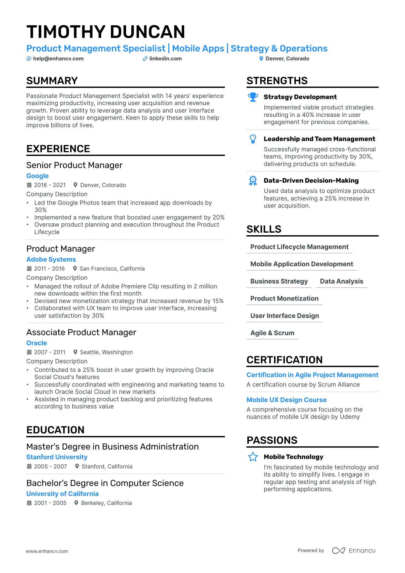 5 Head of Product Resume Examples & Guide for 2026