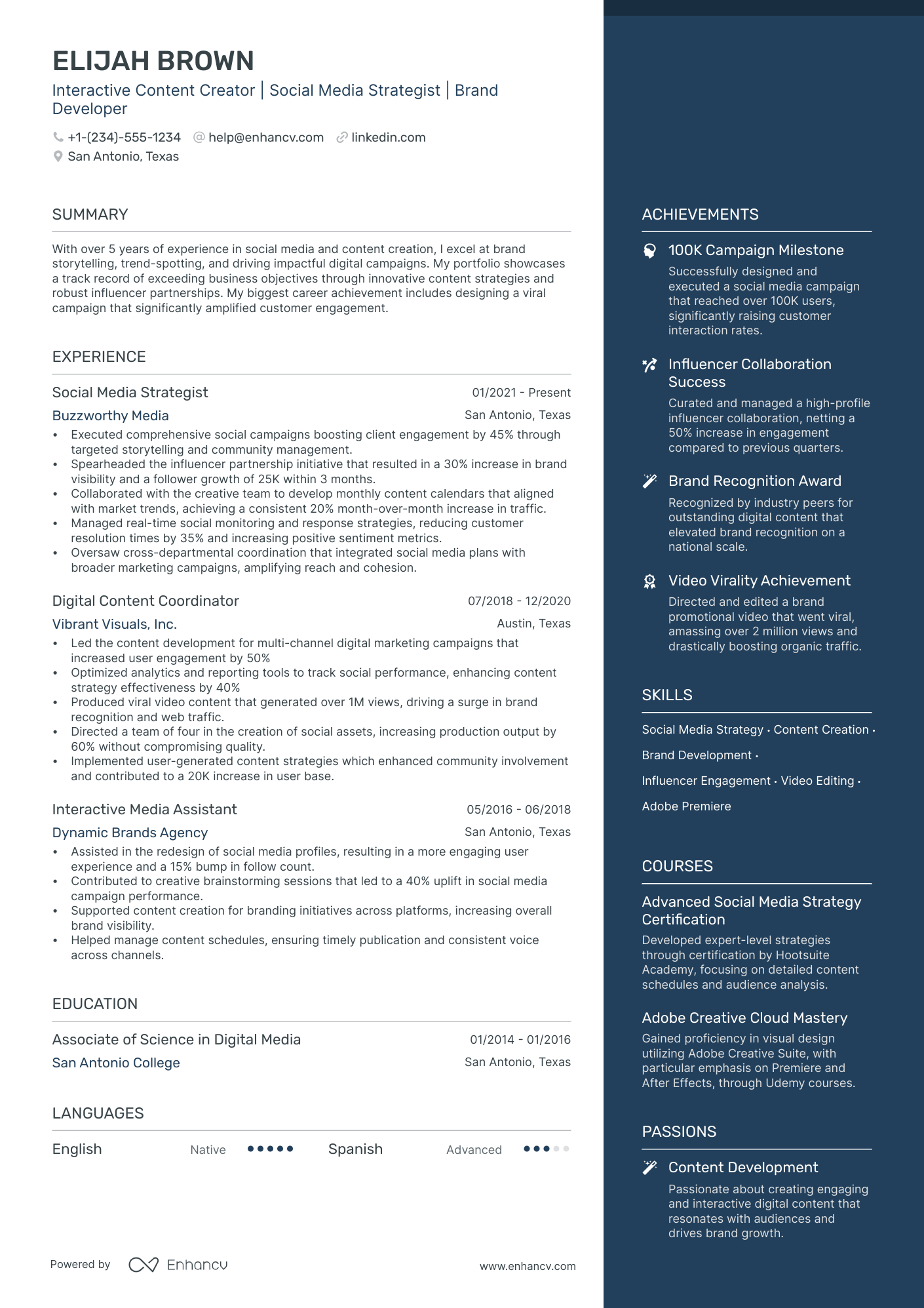 5 Interactive Designer Resume Examples & Guide for 2024