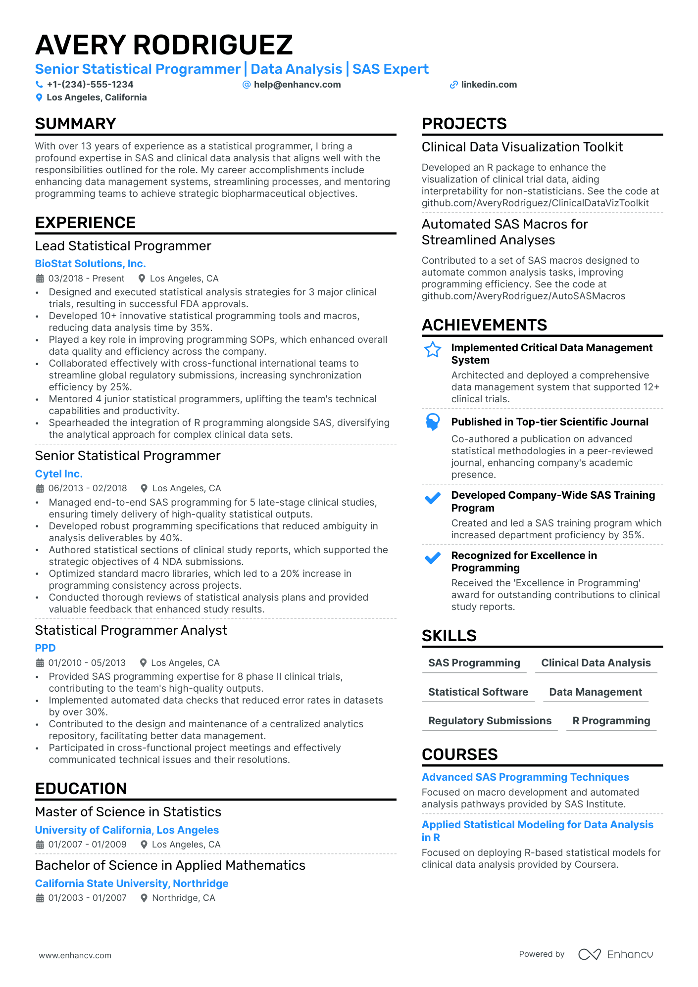 10 Programmer Resume Examples & Guide for 2025