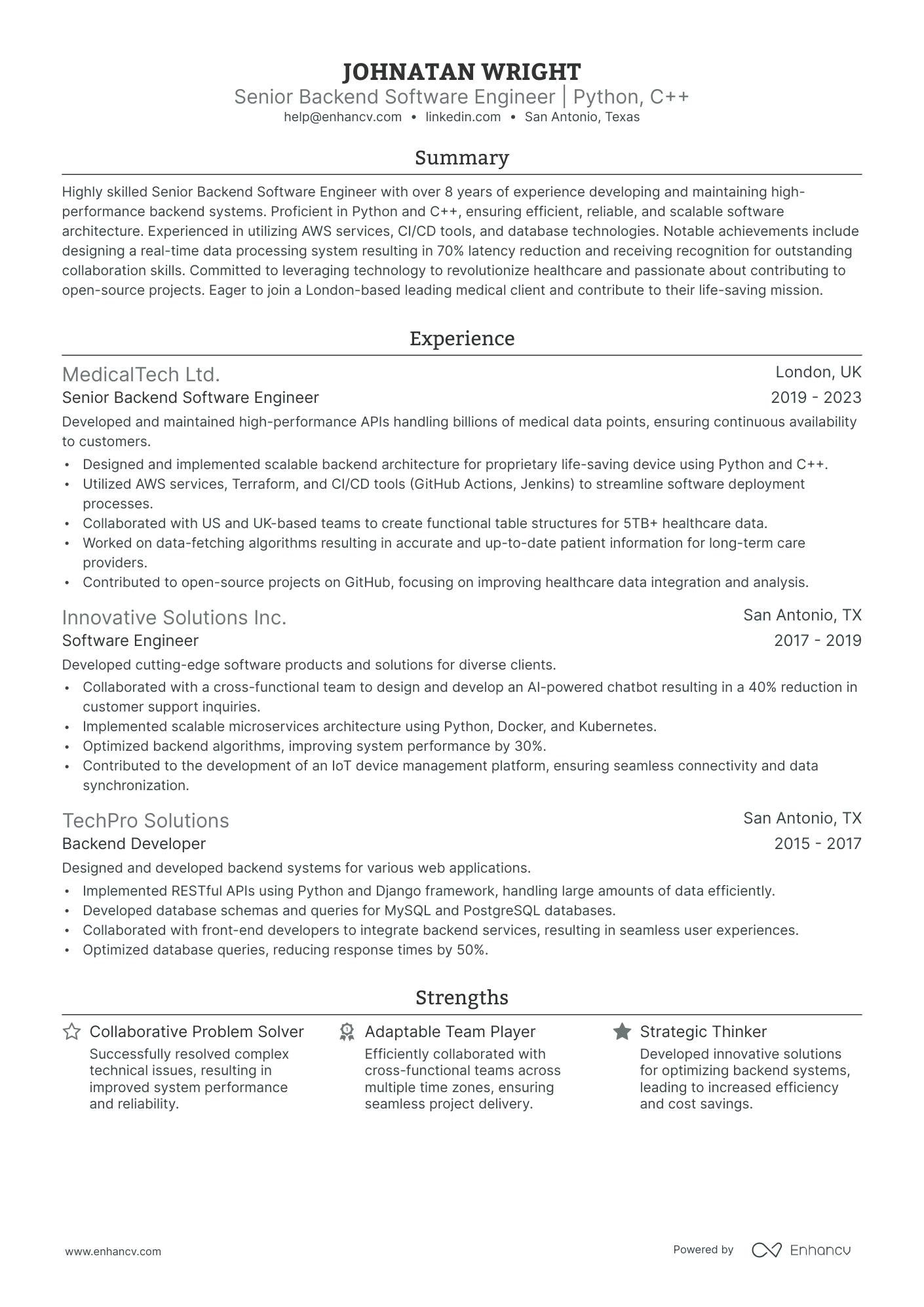 5 AWS Devops Resume Examples & Guide for 2024