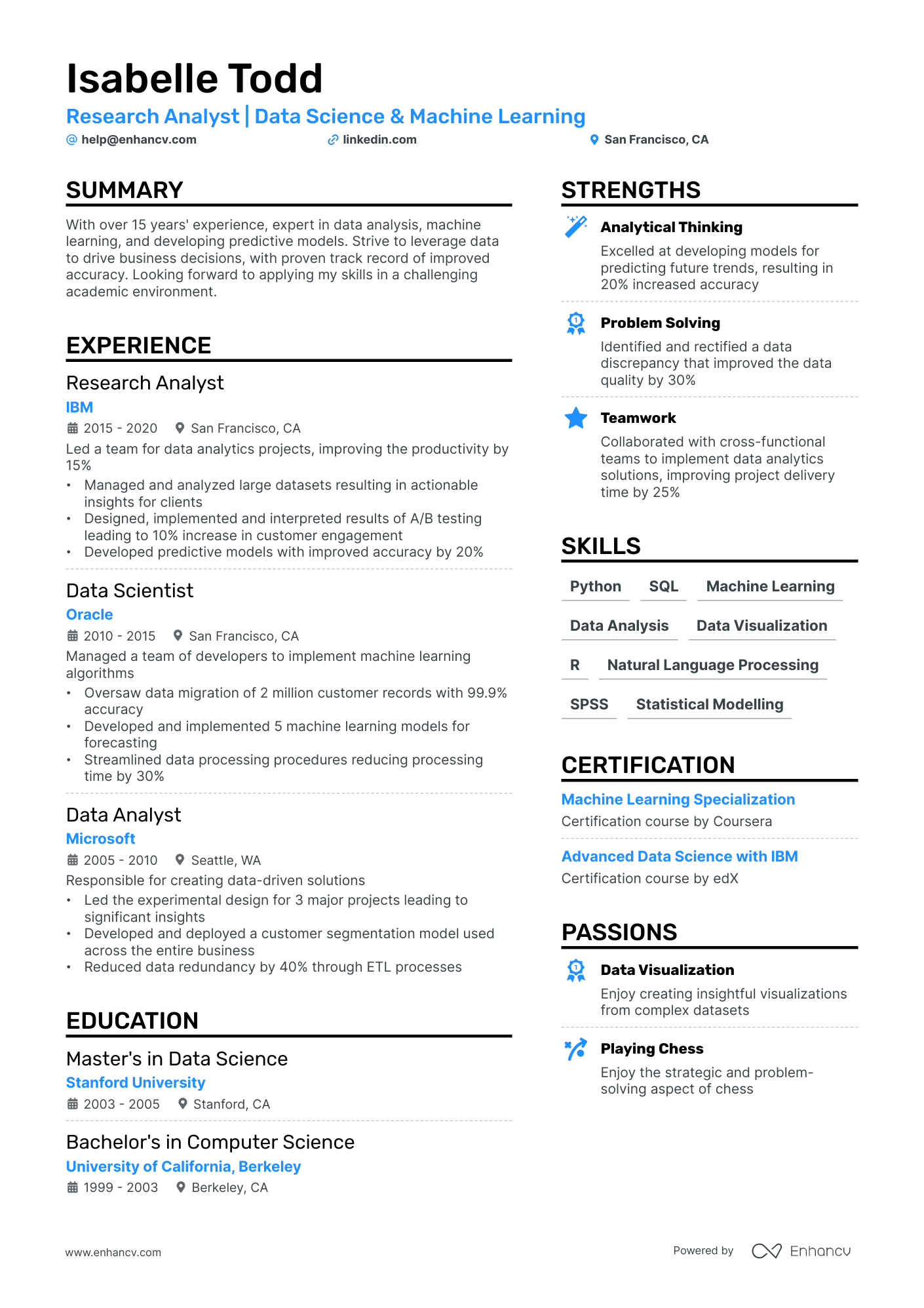 5 Grad School Resume Examples & Guide for 2024