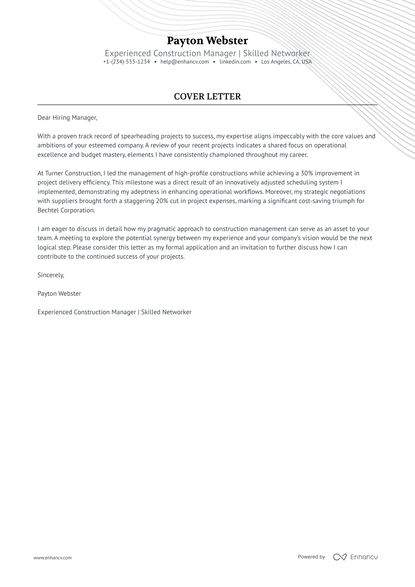 7 Professional Business Owner Cover Letter Examples and Template for ...