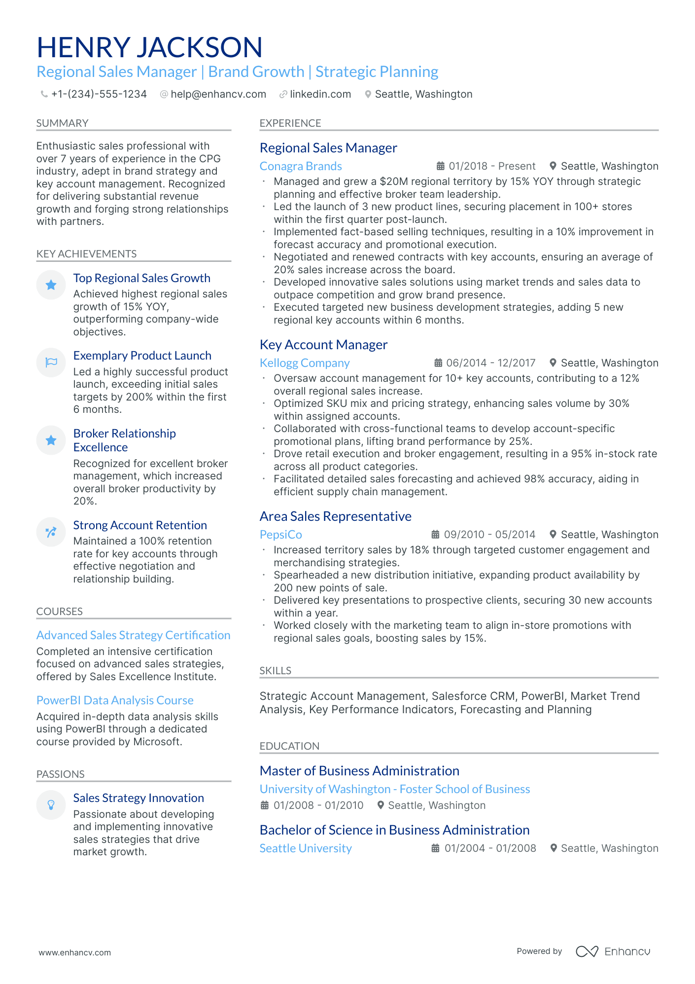 10 Retail Sales Manager Resume Examples & Guide for 2026