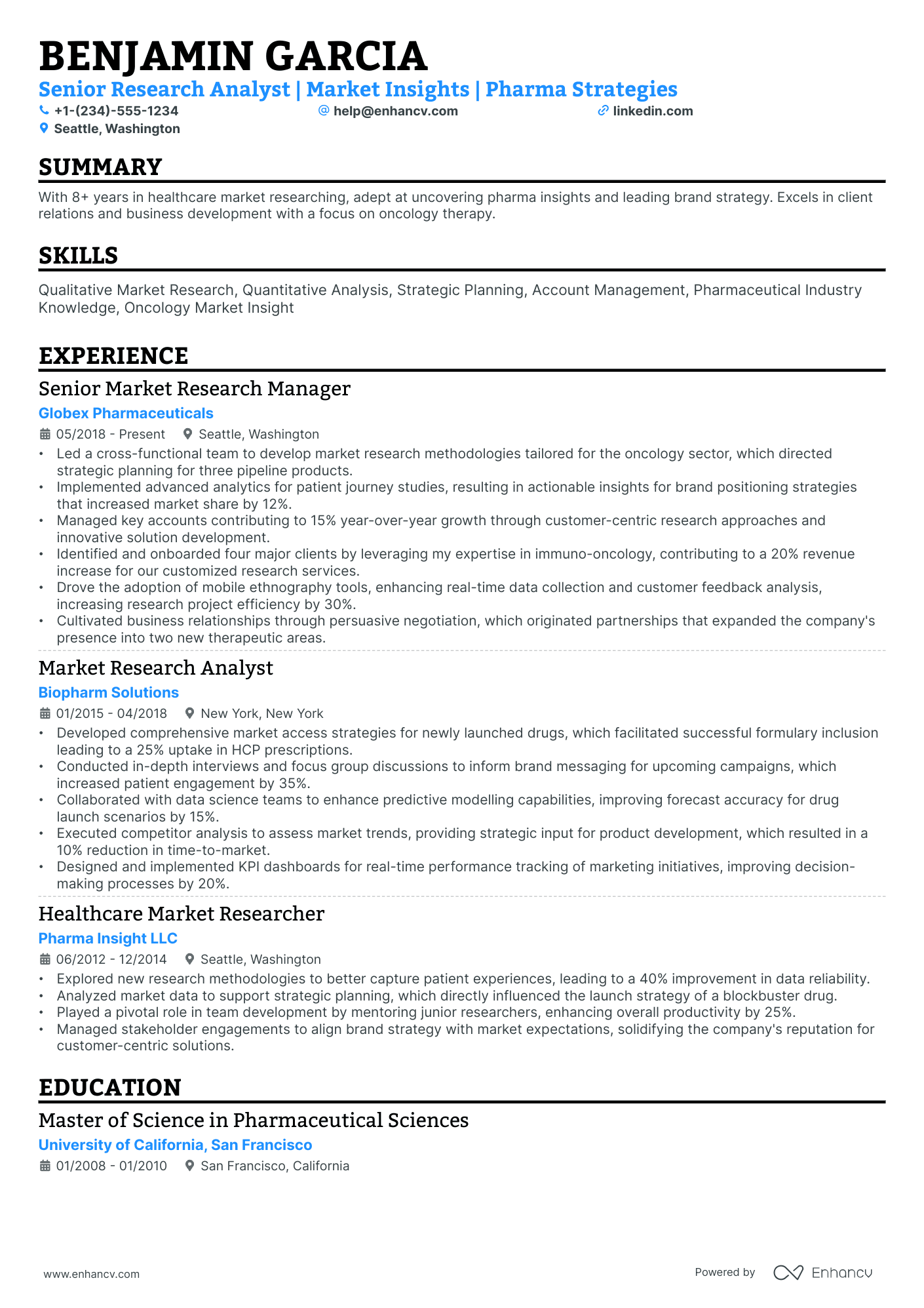 10 Research Director Resume Examples & Guide for 2026