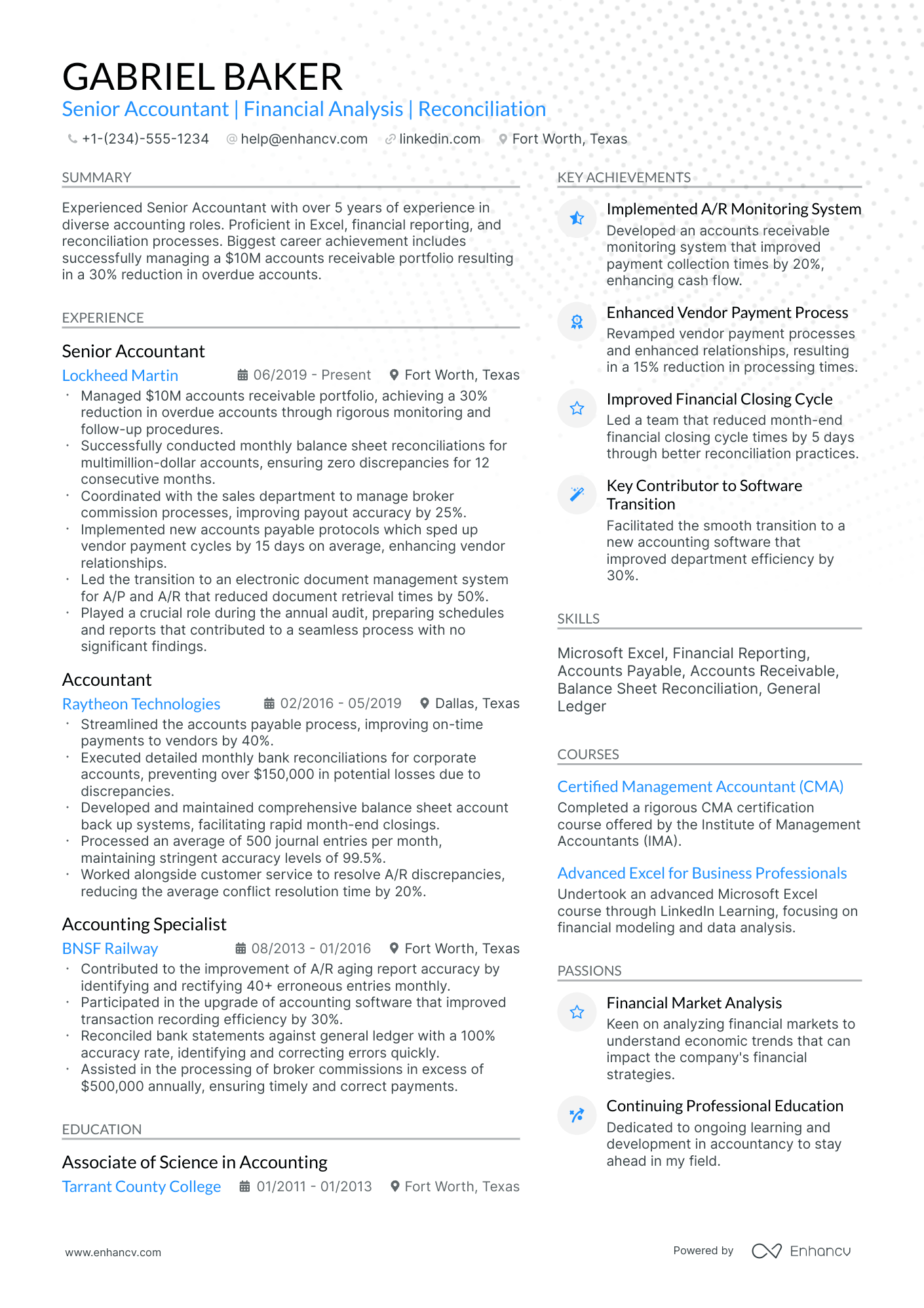 10 Financial Assistant Resume Examples & Guide for 2026
