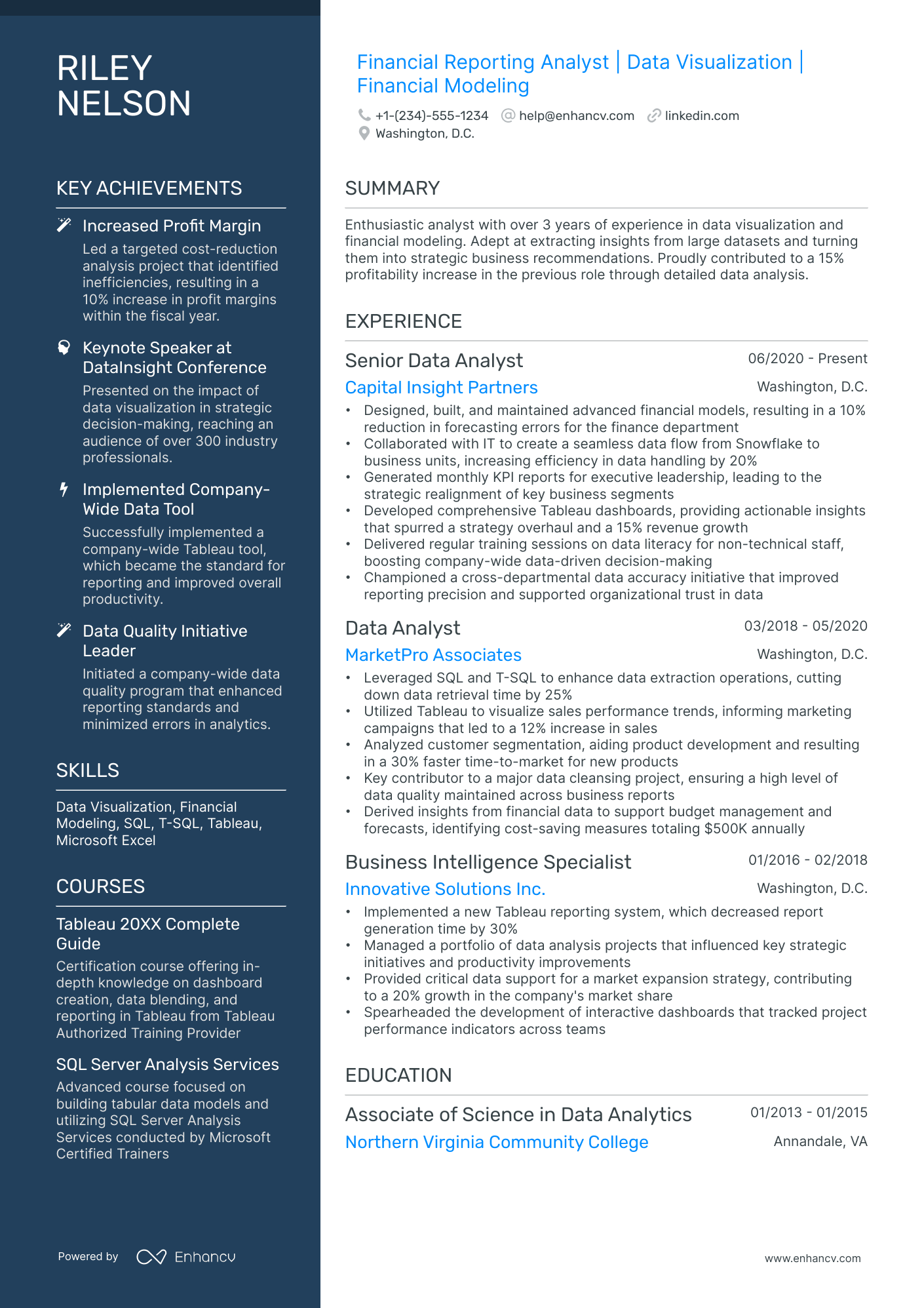 10 Financial Reporting Analyst Resume Examples & Guide for 2026