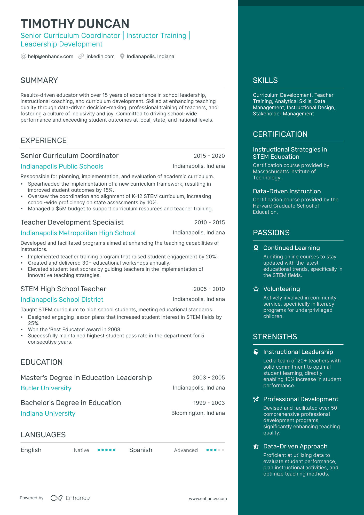 10 High School Academic Resume Examples & Guide for 2026
