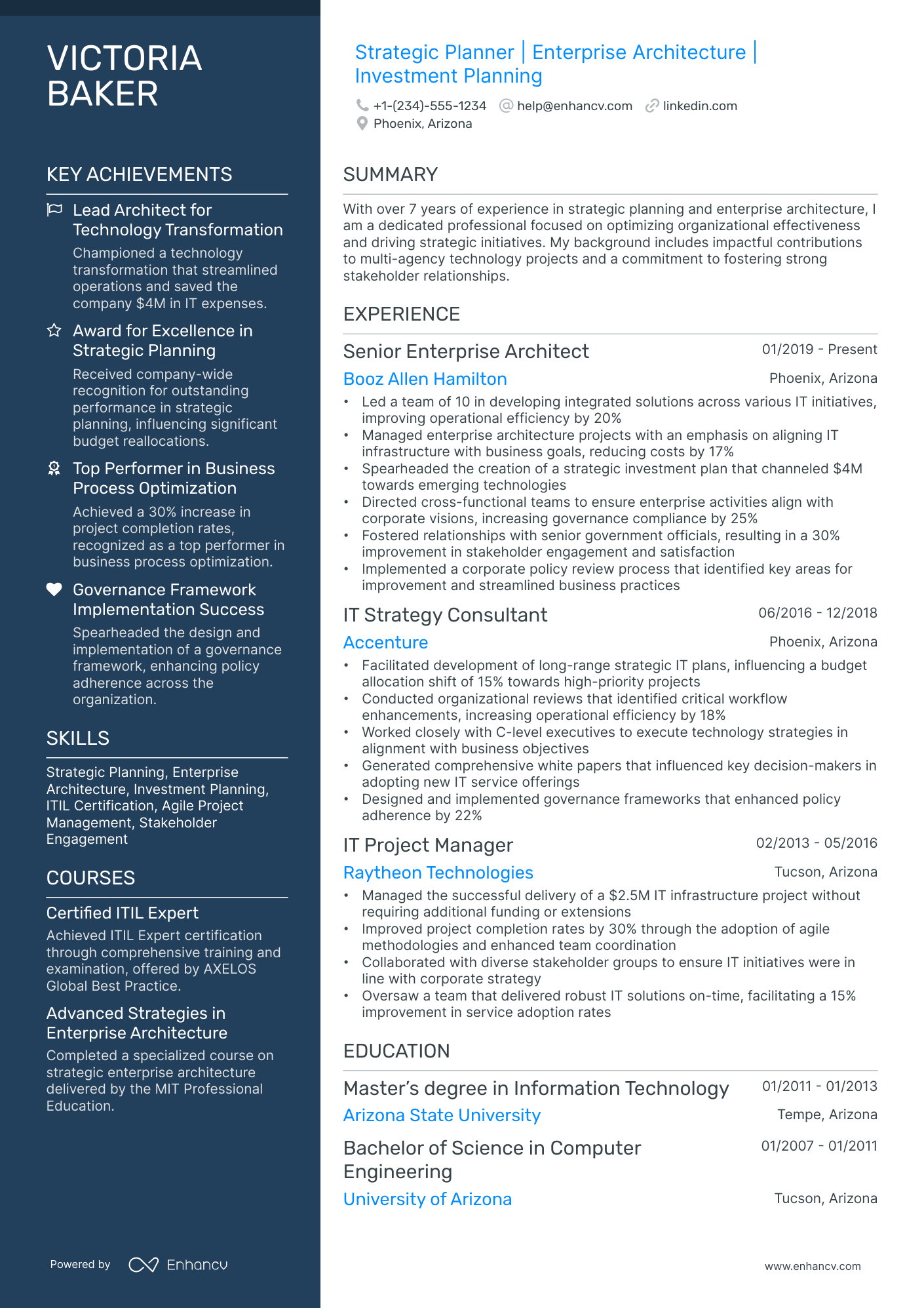 10 Strategic Planning Manager Resume Examples & Guide for 2026