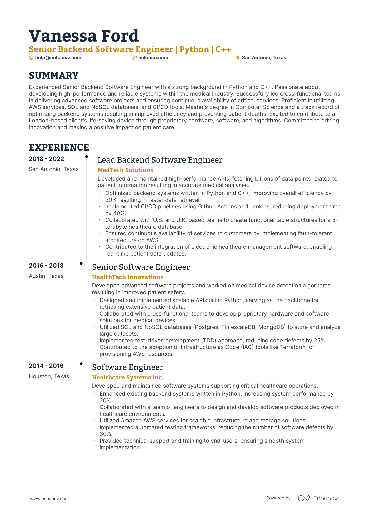 5 Devsecops Engineer Resume Examples & Guide for 2024