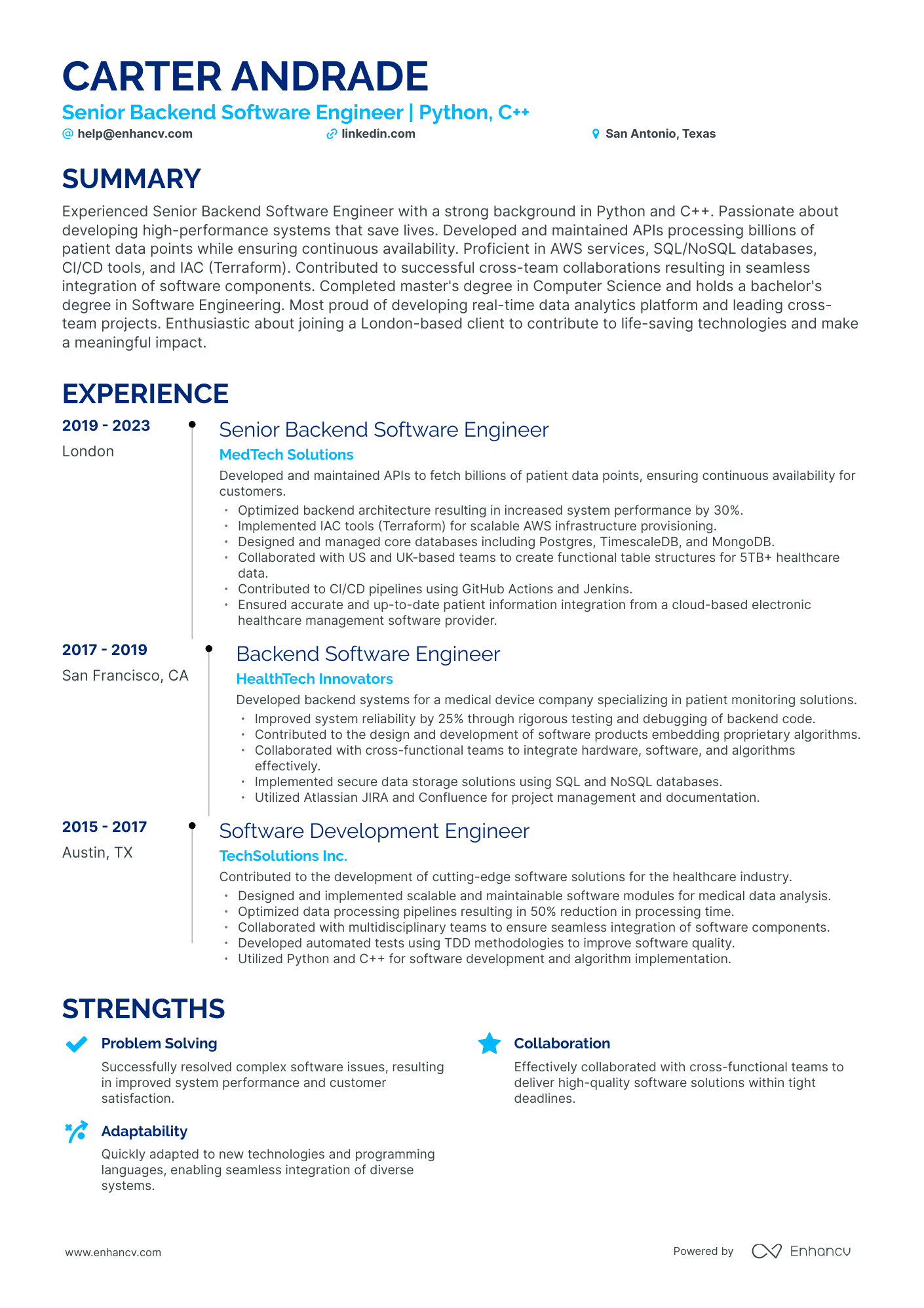 5 Reliability Engineer Resume Examples & Guide for 2024