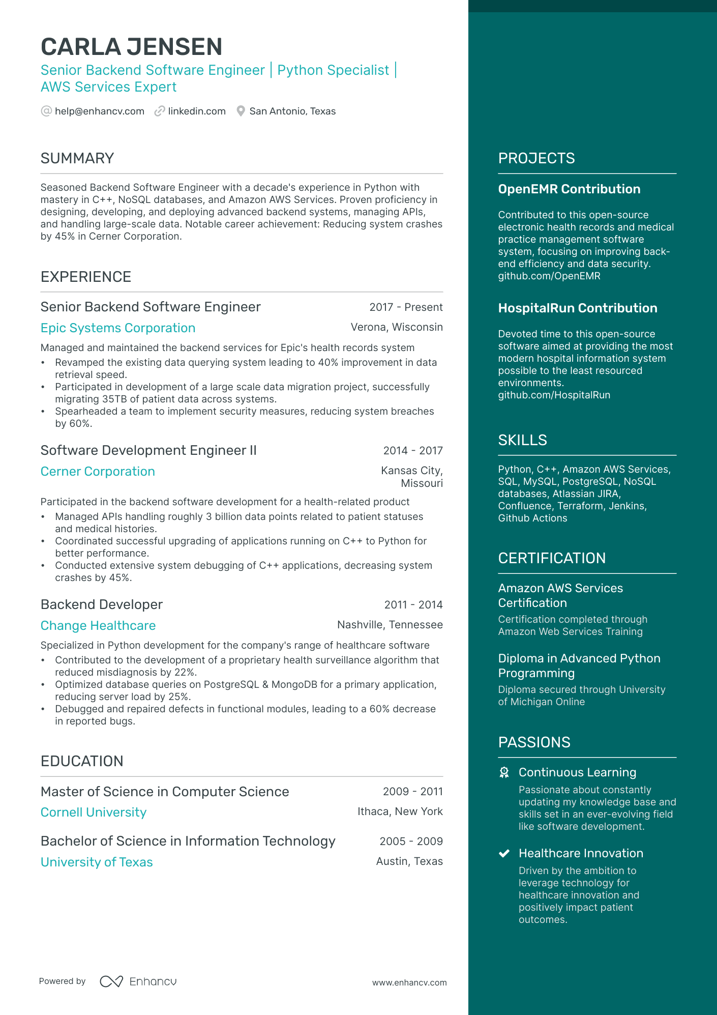 10 Application Security Engineer Resume Examples & Guide for 2026