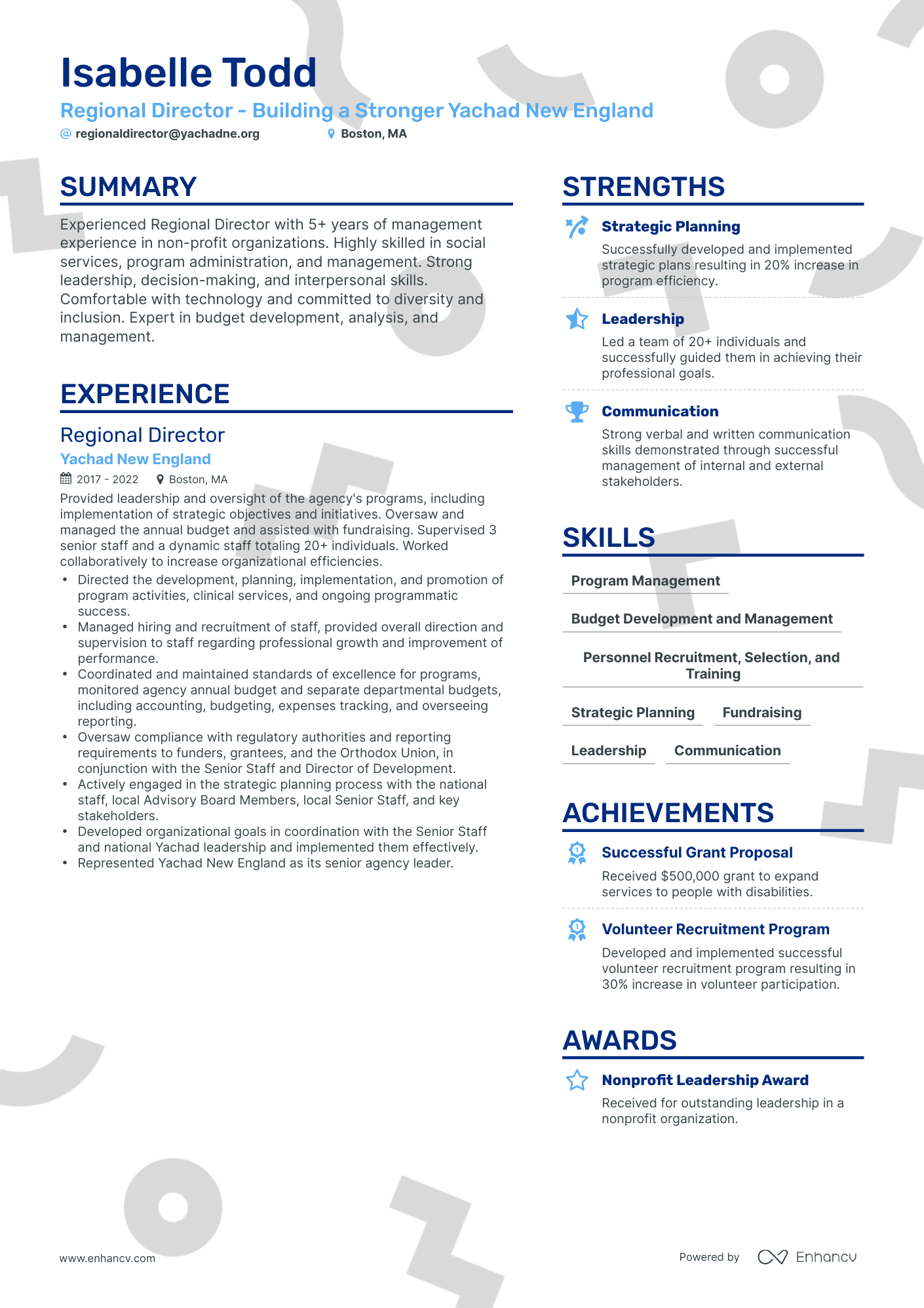 12 Director Resume Examples & Guide for 2024