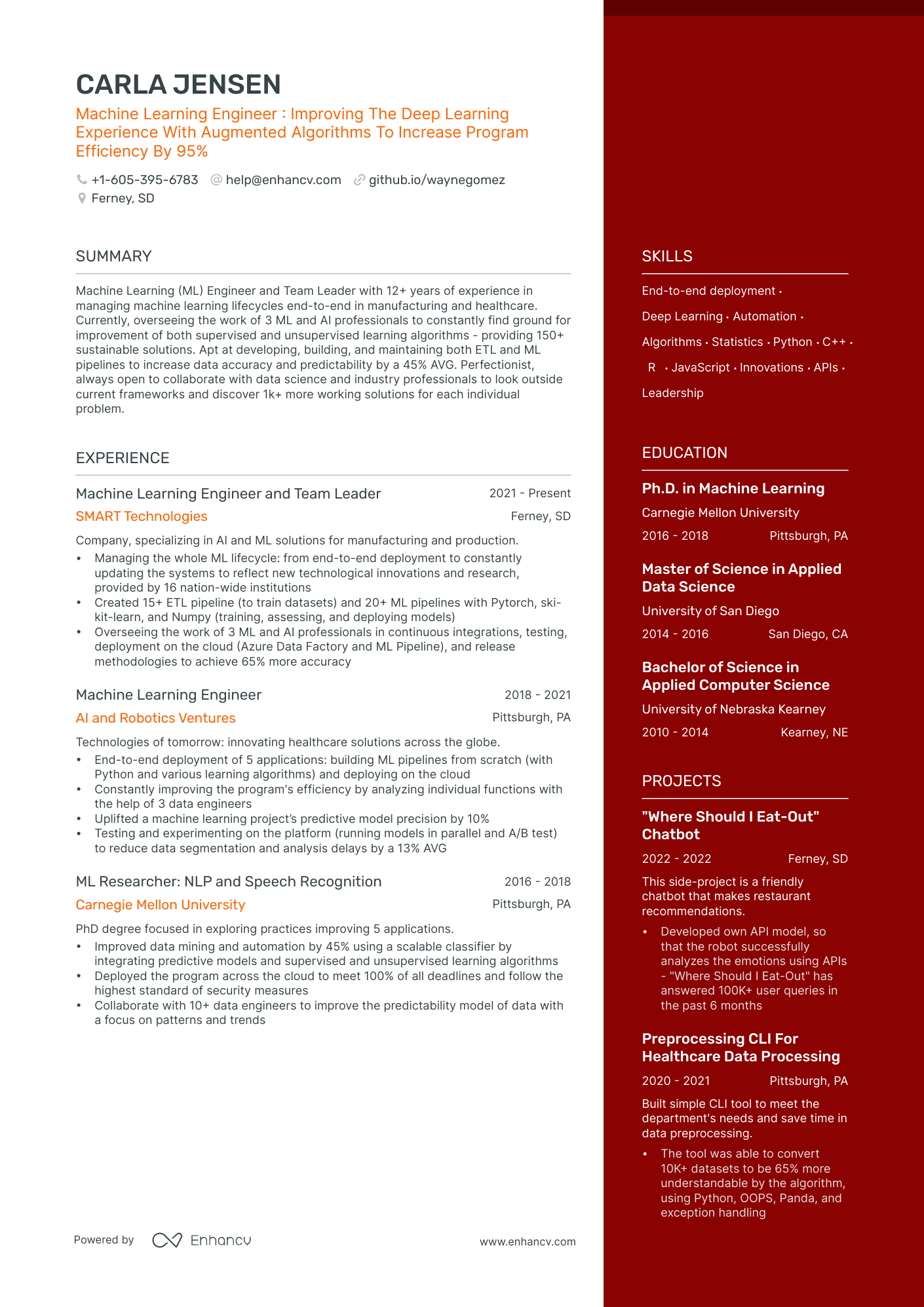14 Data Scientist Resume Examples & Guide for 2024