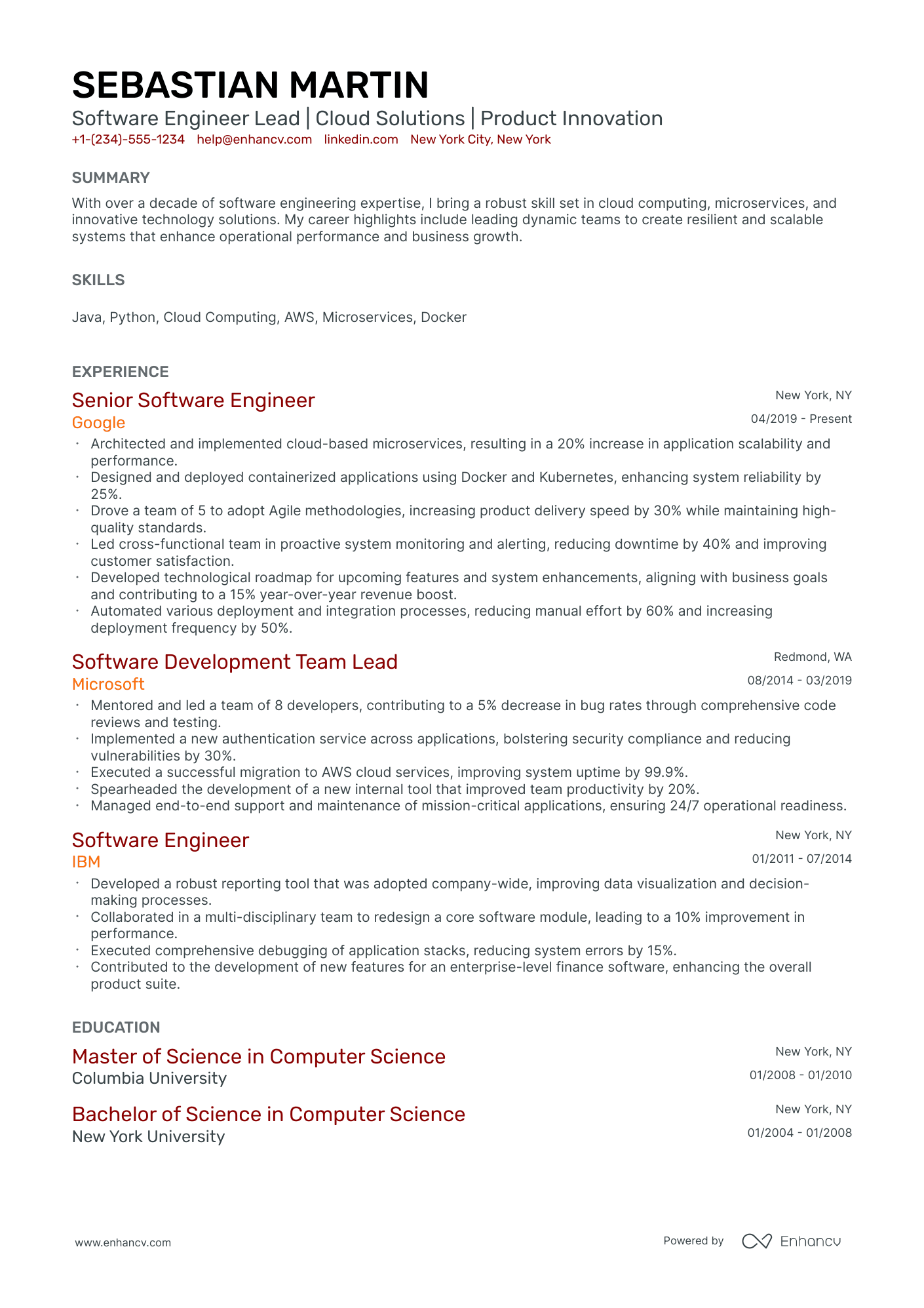 10 GCP Data Engineer Resume Examples & Guide for 2025