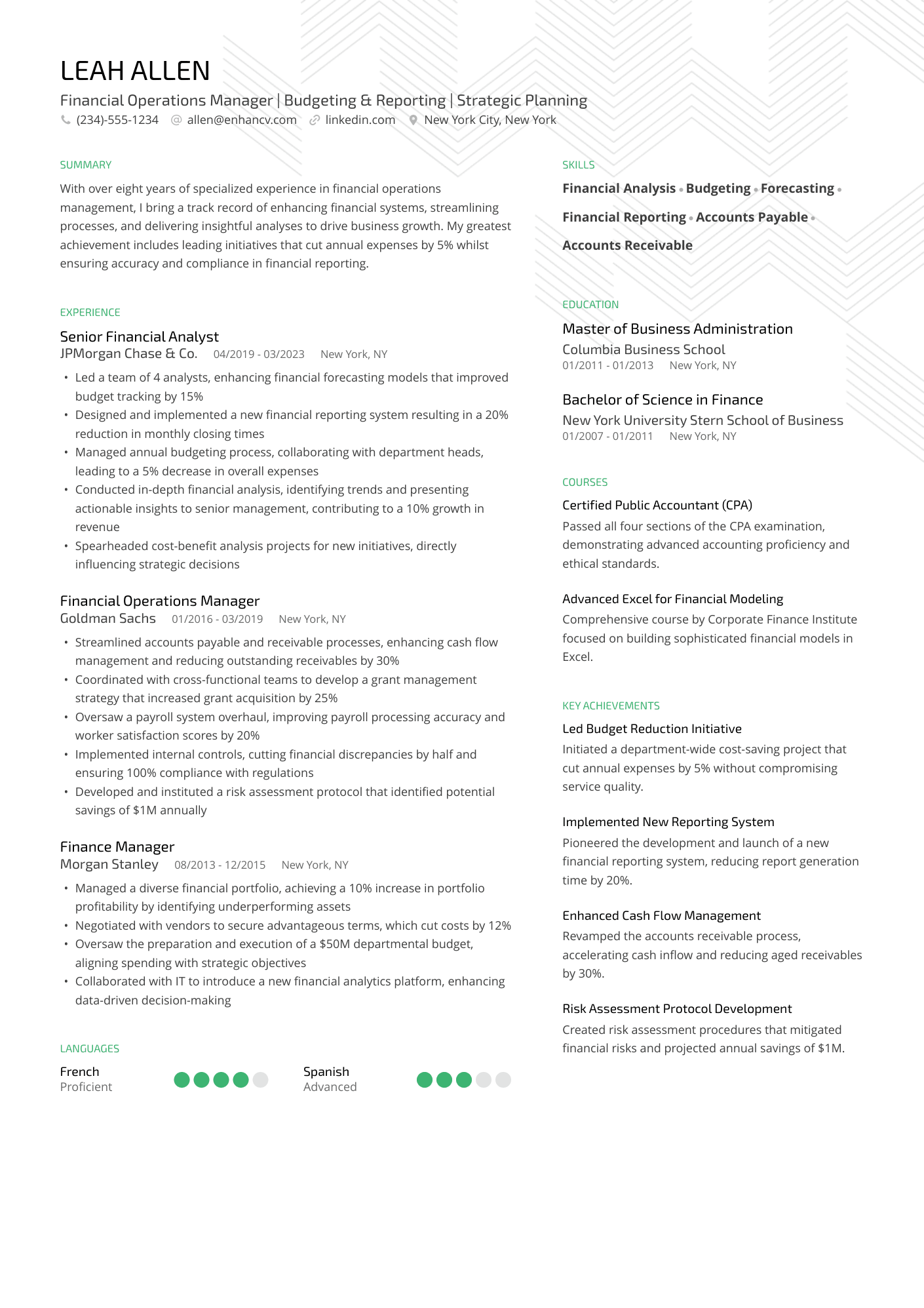 25 Operations Manager Resume Examples & Guide for 2026