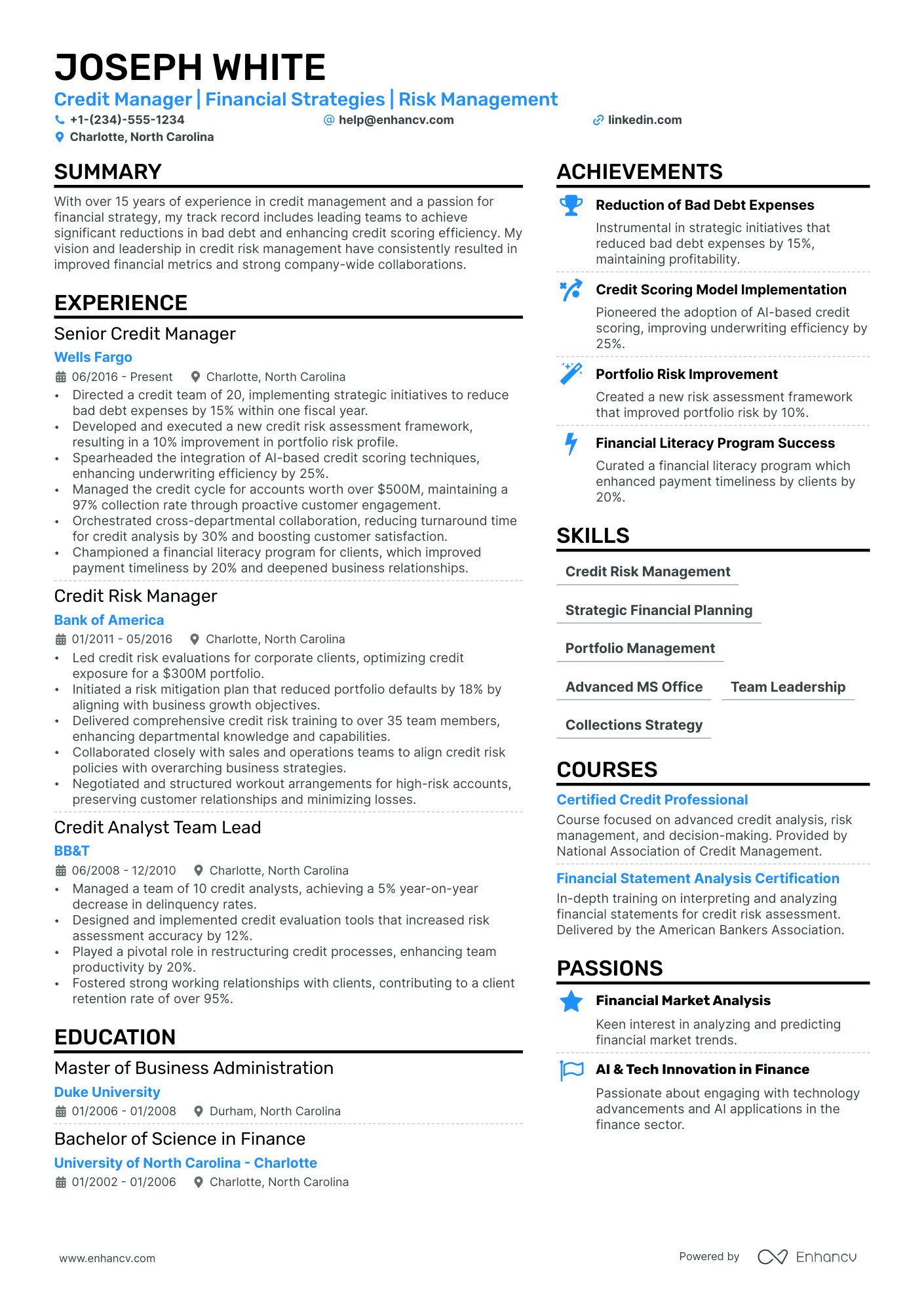 18 Finance Manager Resume Examples, Templates & Guide for 2025