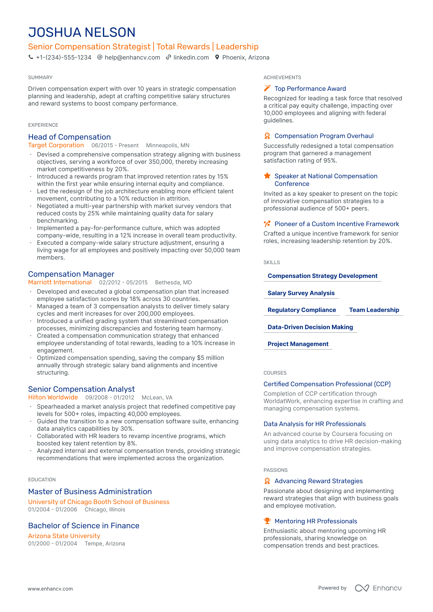 5 Senior Director Resume Examples & Guide for 2024