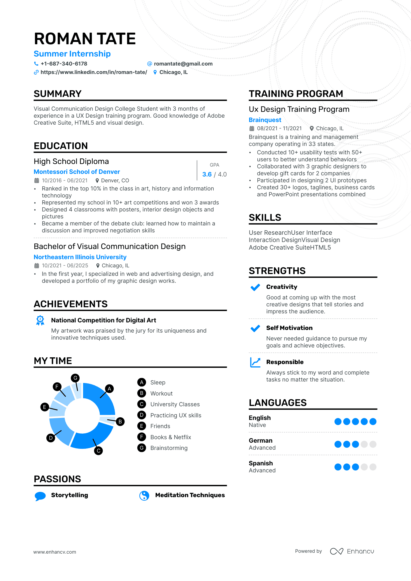 5 Intern Resume Examples & Guide for 2024