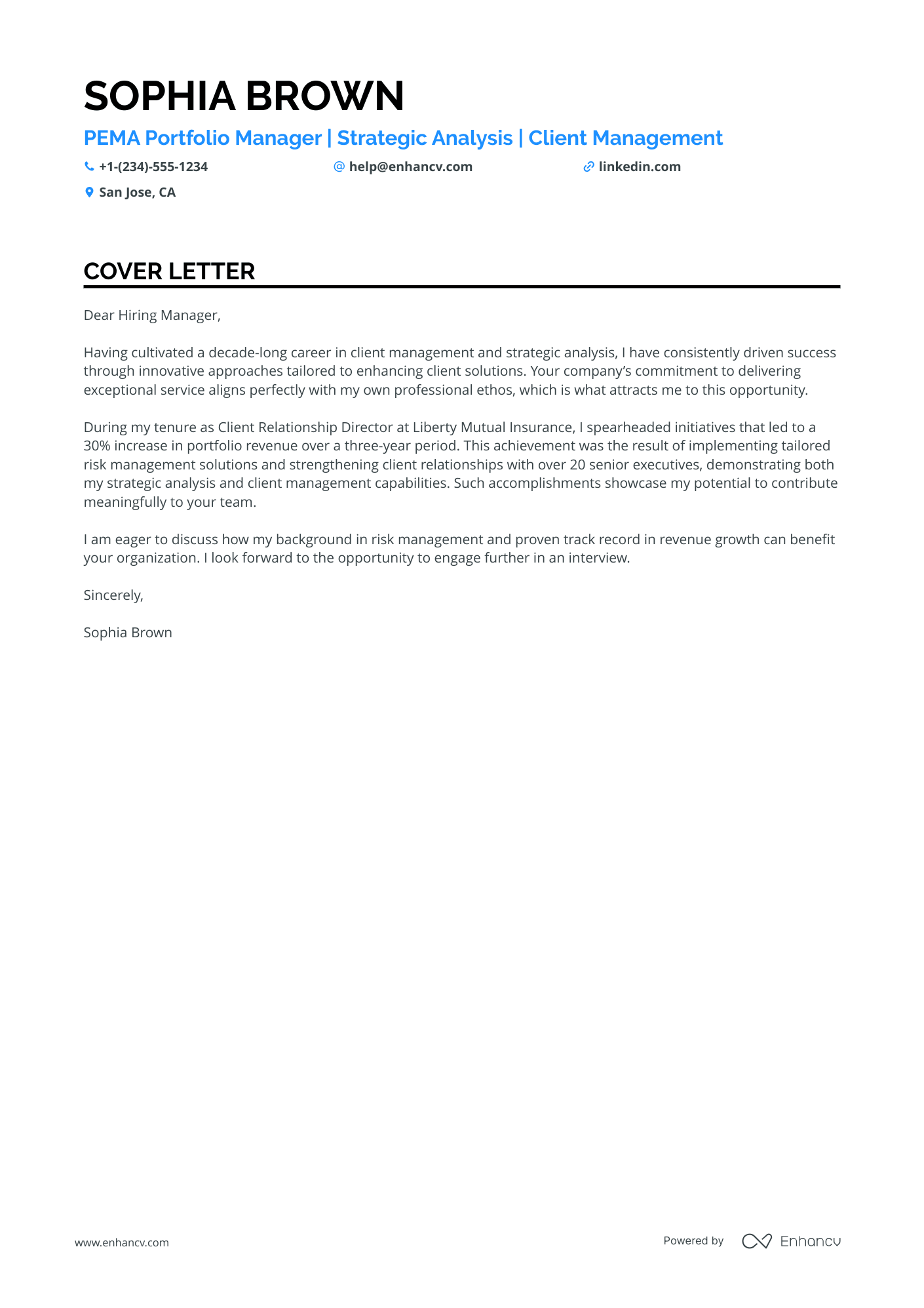 5 Professional Private Equity Cover Letter Examples and Template for ...