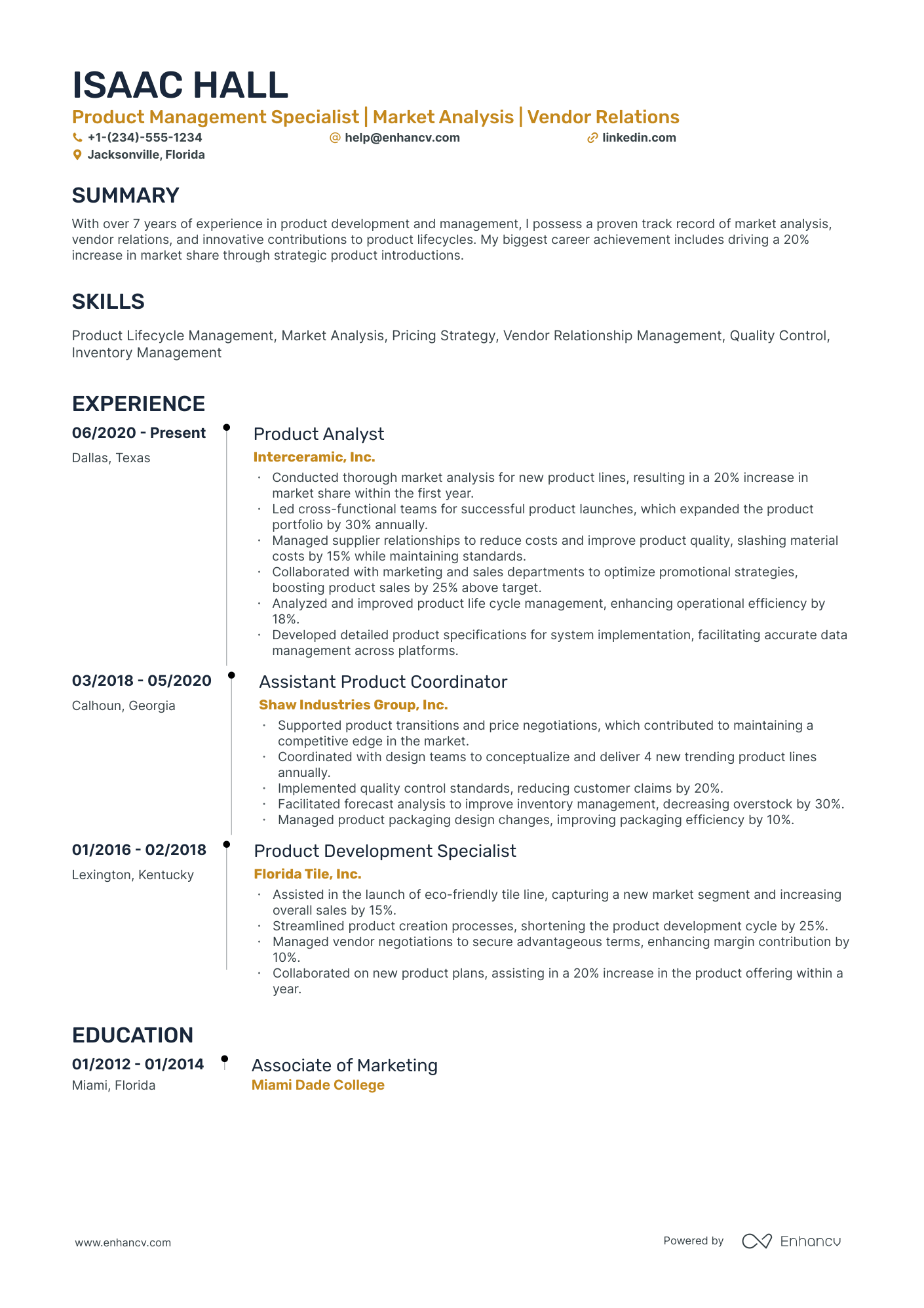 10 Assistant Product Manager Resume Examples & Guide for 2026