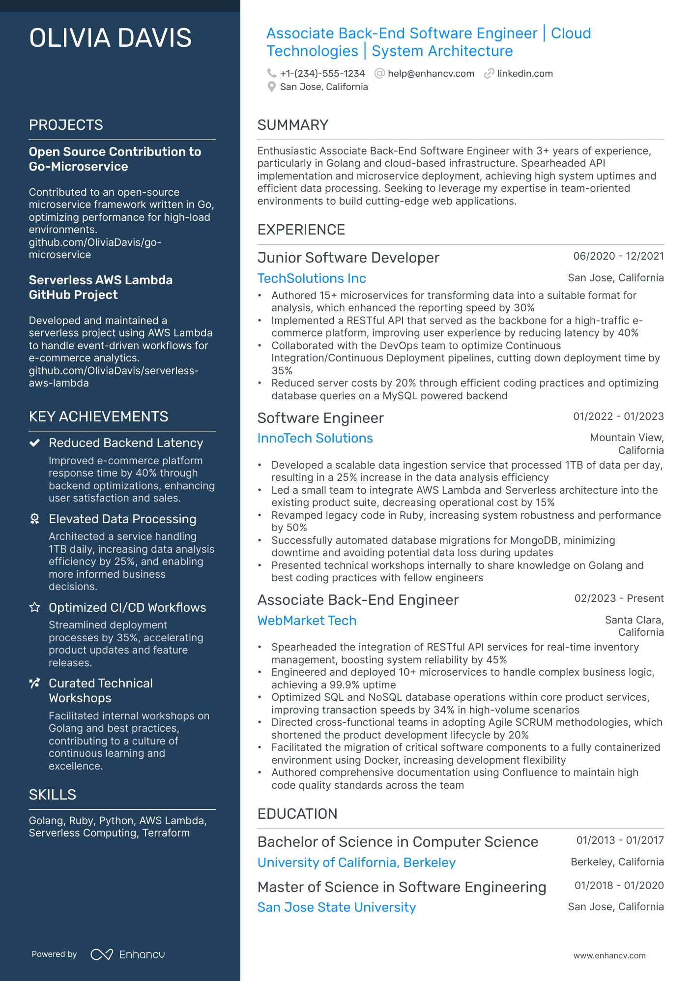 10 Associate Software Engineer Resume Examples, Templates & Guide for 2025