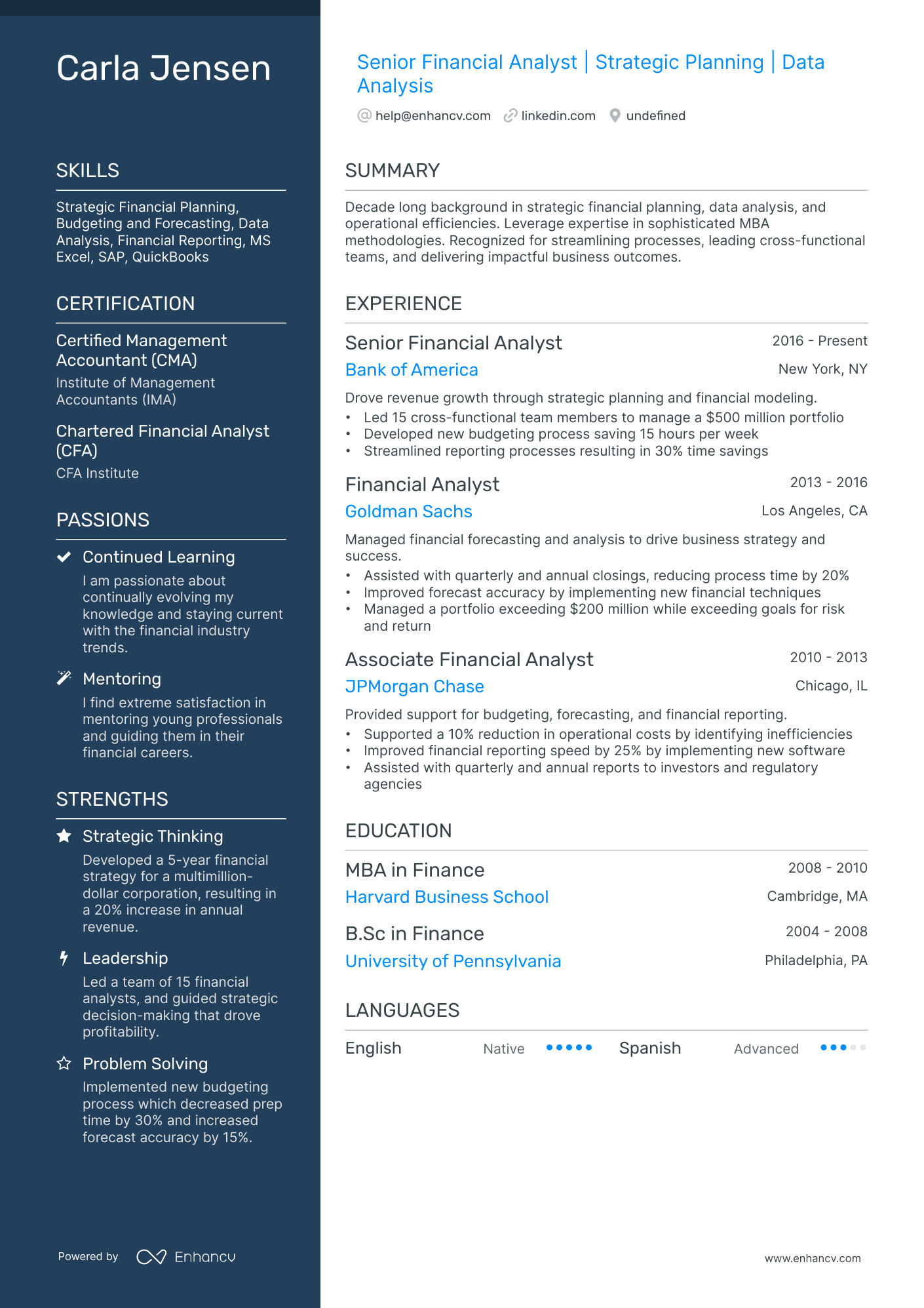 10 MBA Application Resume Examples & Guide for 2026