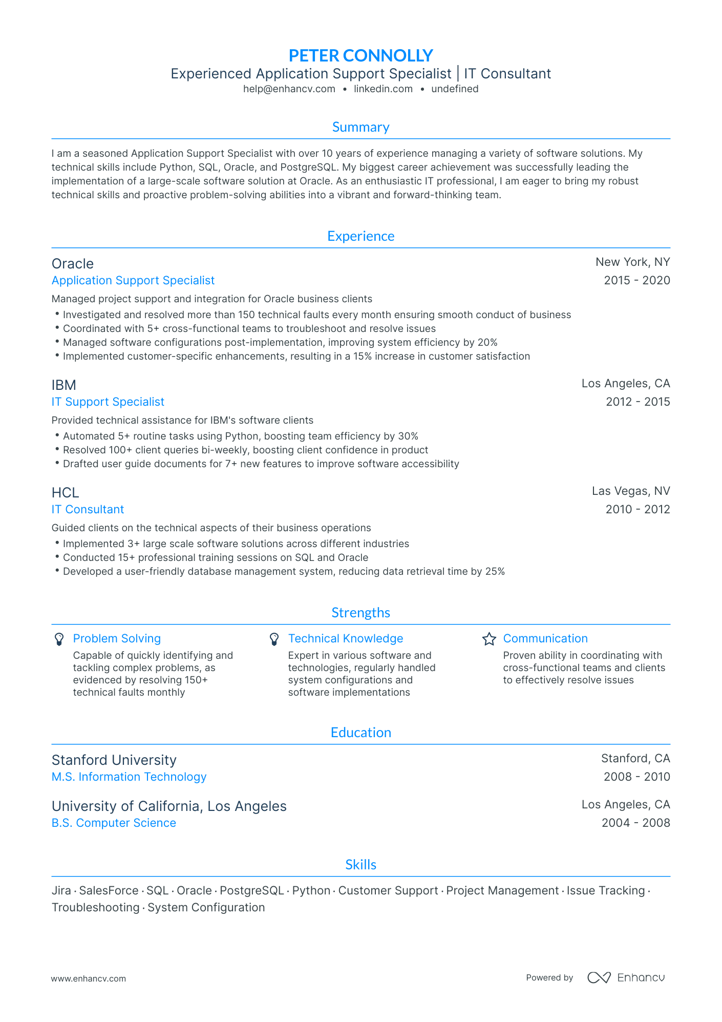5 Application Support Specialist Resume Examples & Guide for 2024