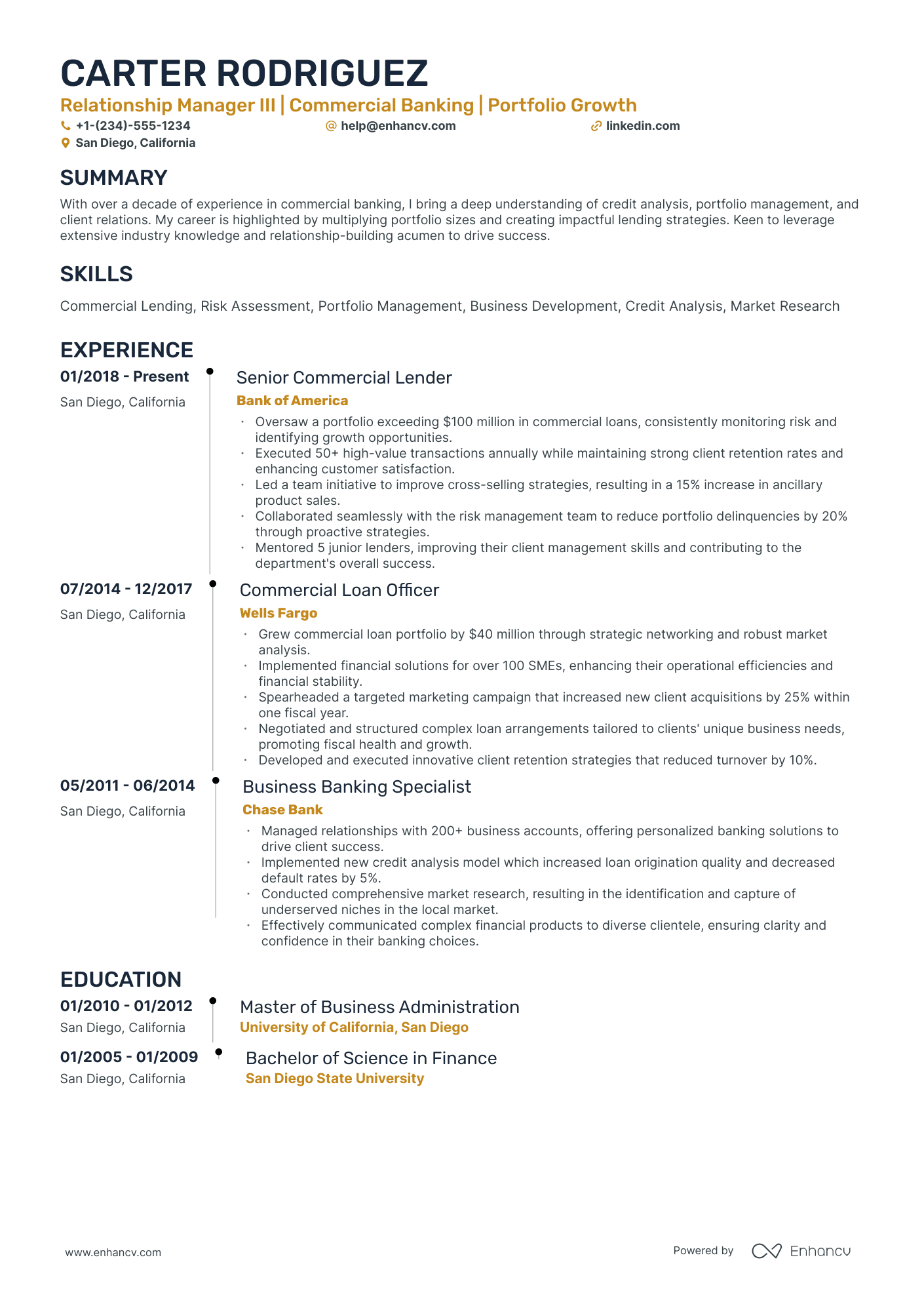 10 Relationship Manager Resume Examples & Guide for 2025