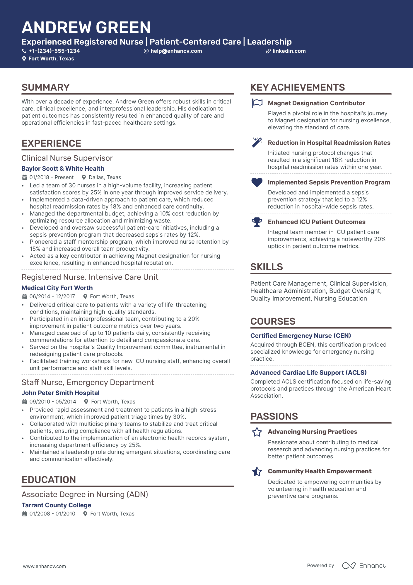10 OB Nurse Resume Examples & Guide for 2026