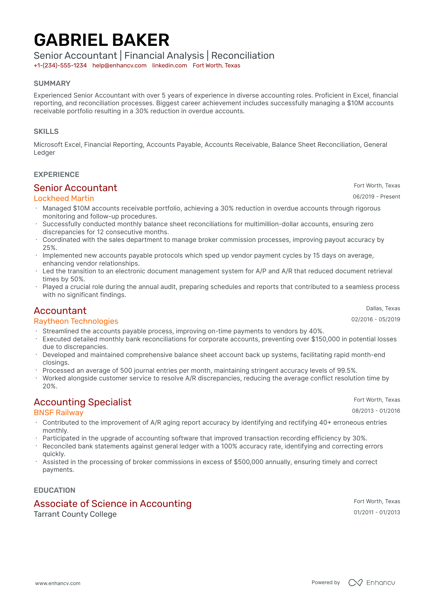 10 Financial Assistant Resume Examples & Guide for 2026