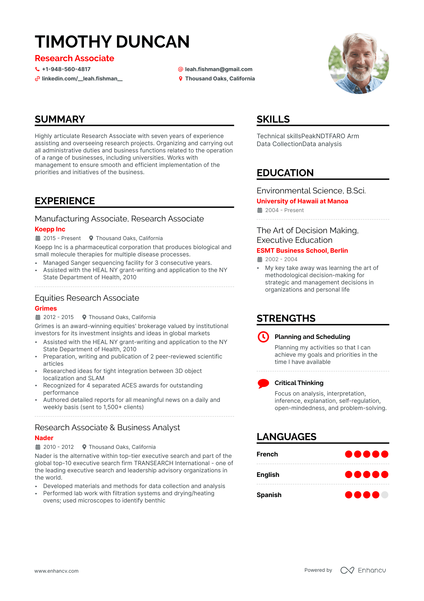 11 Research Assistant Resume Examples & Guide for 2024